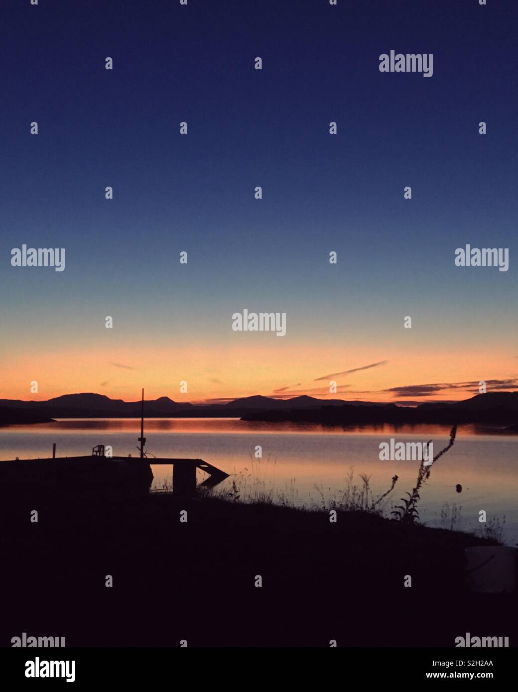 Scottish sunset hi-res stock photography and images - Alamy