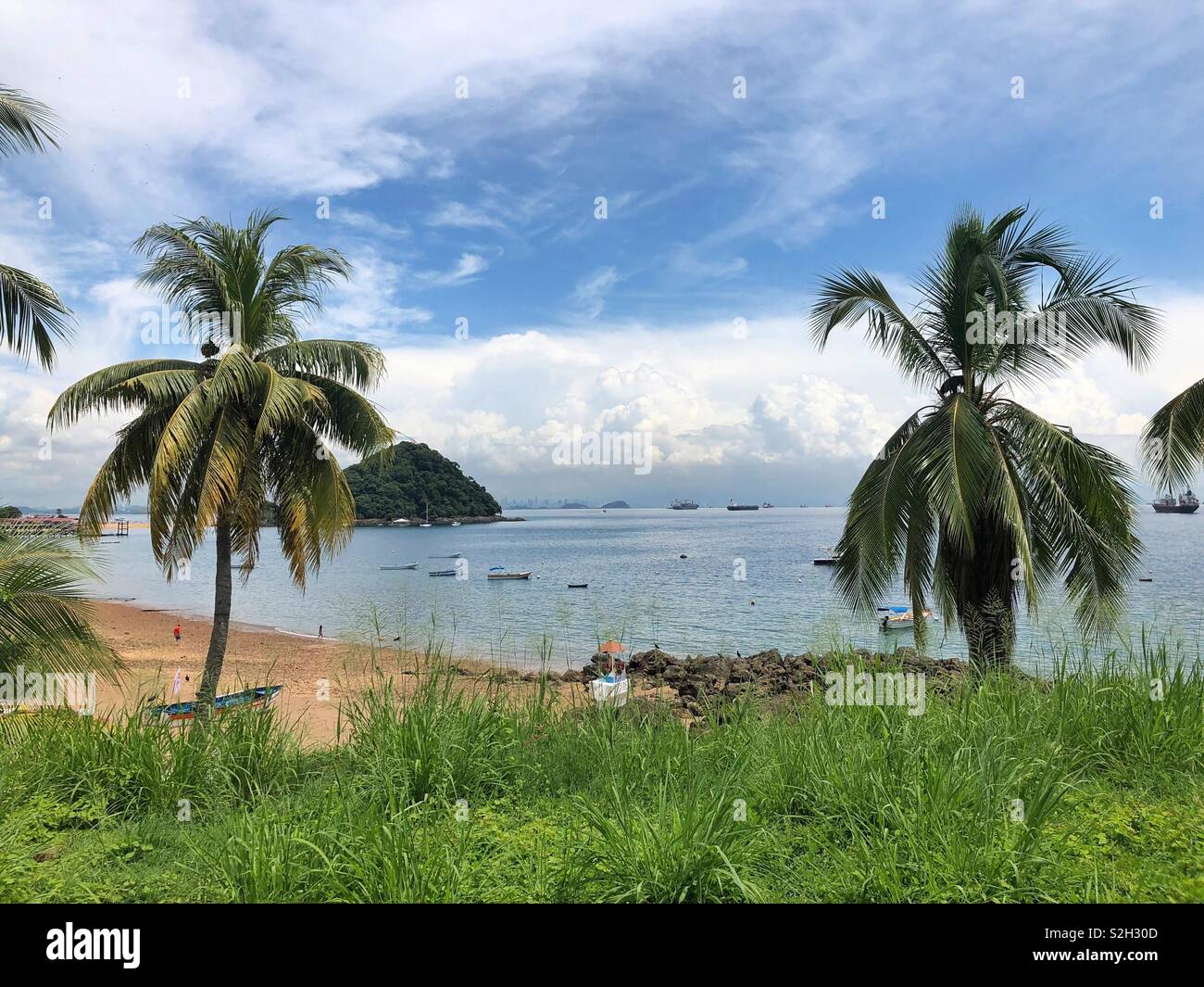 Panama island of taboga hi-res stock photography and images - Alamy