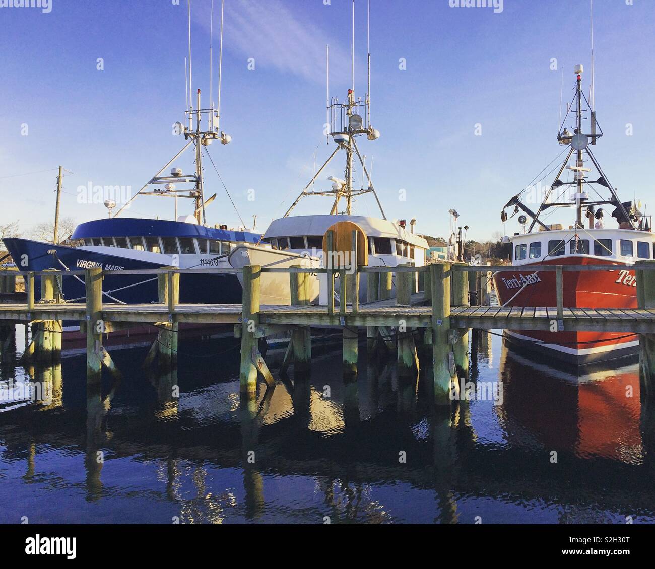 Sandwich Harbor, Sandwich, Cape Cod, Massachusetts, United States Stock ...