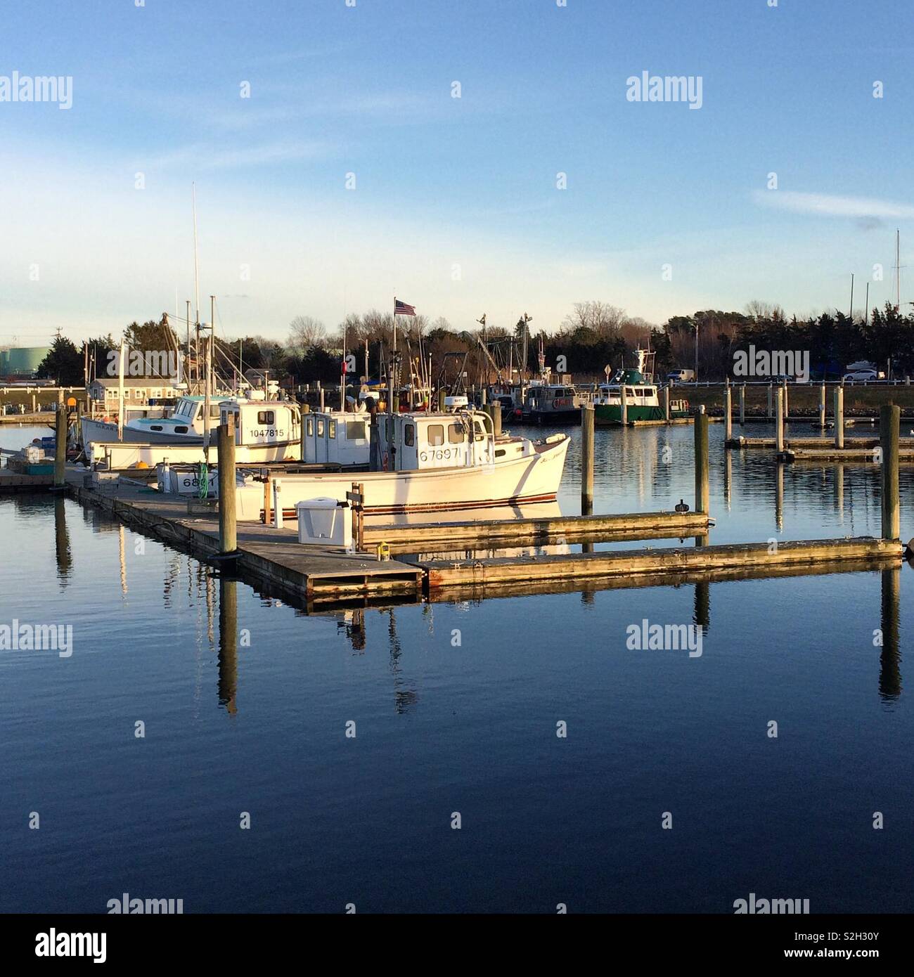 Sandwich Harbor, Sandwich, Cape Cod, Massachusetts, United States Stock ...