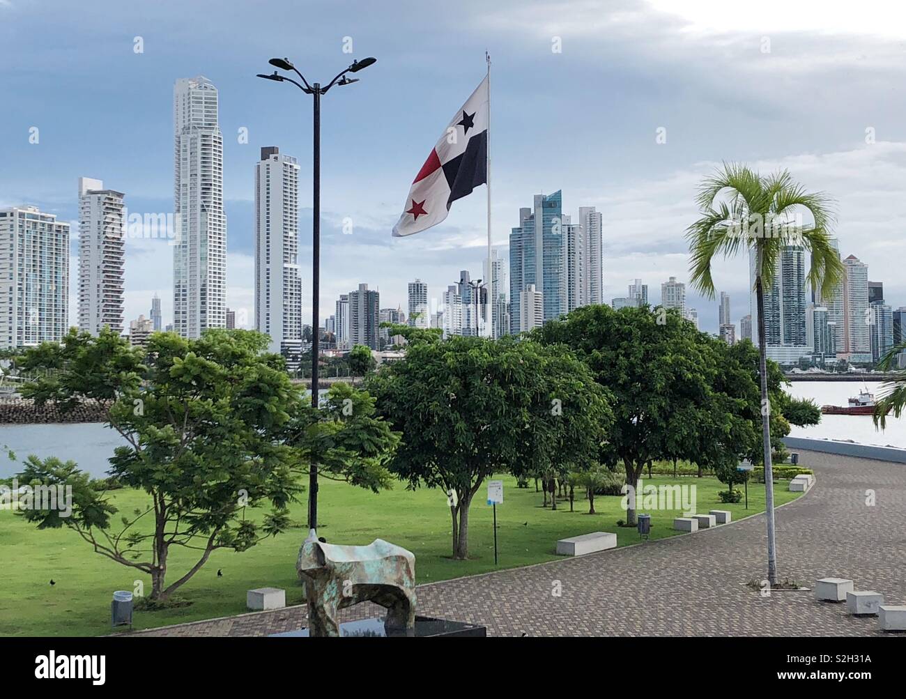 Panama city panama flag panama hi-res stock photography and images - Alamy