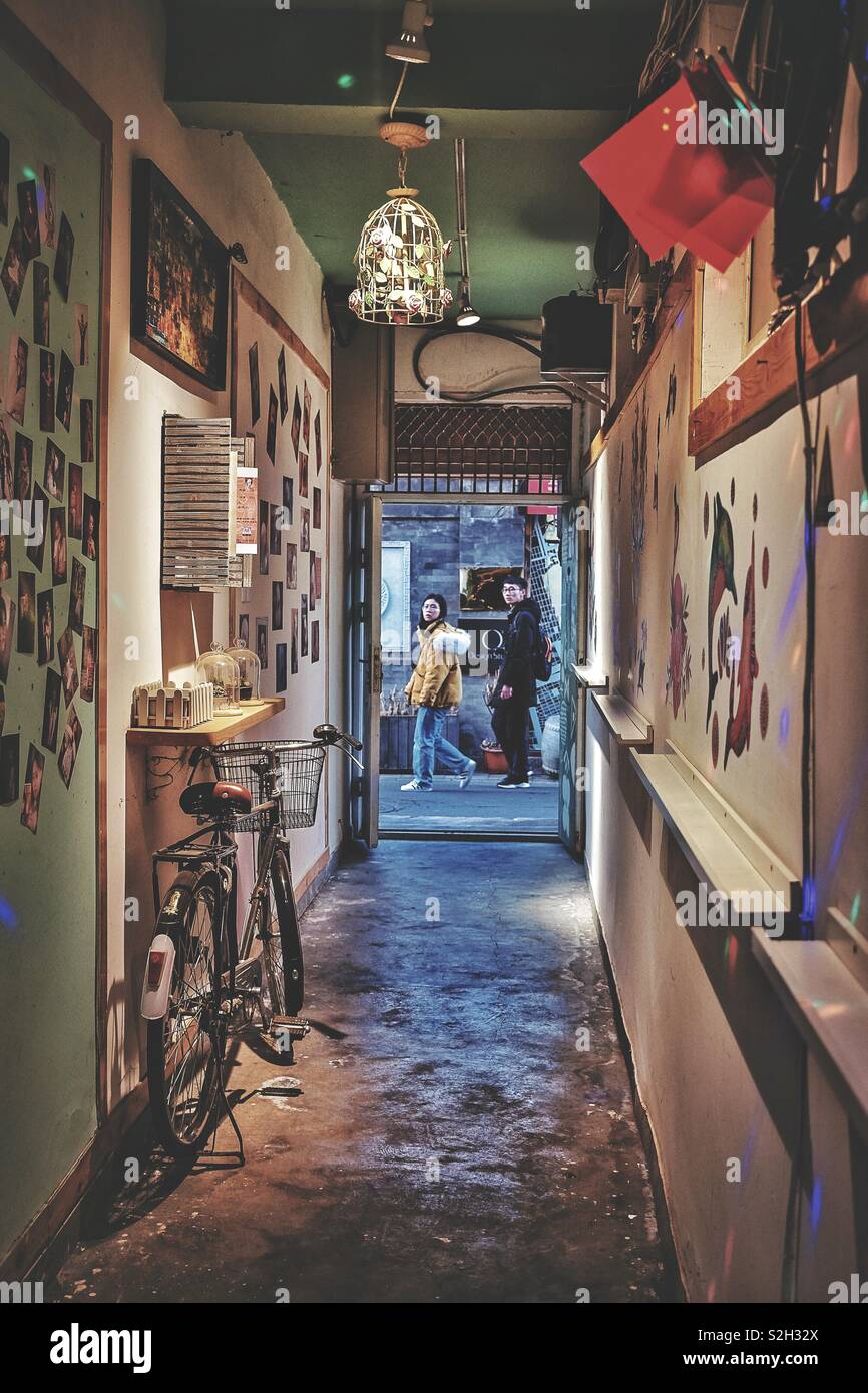 Hutong alley in Beijing, China Stock Photo - Alamy