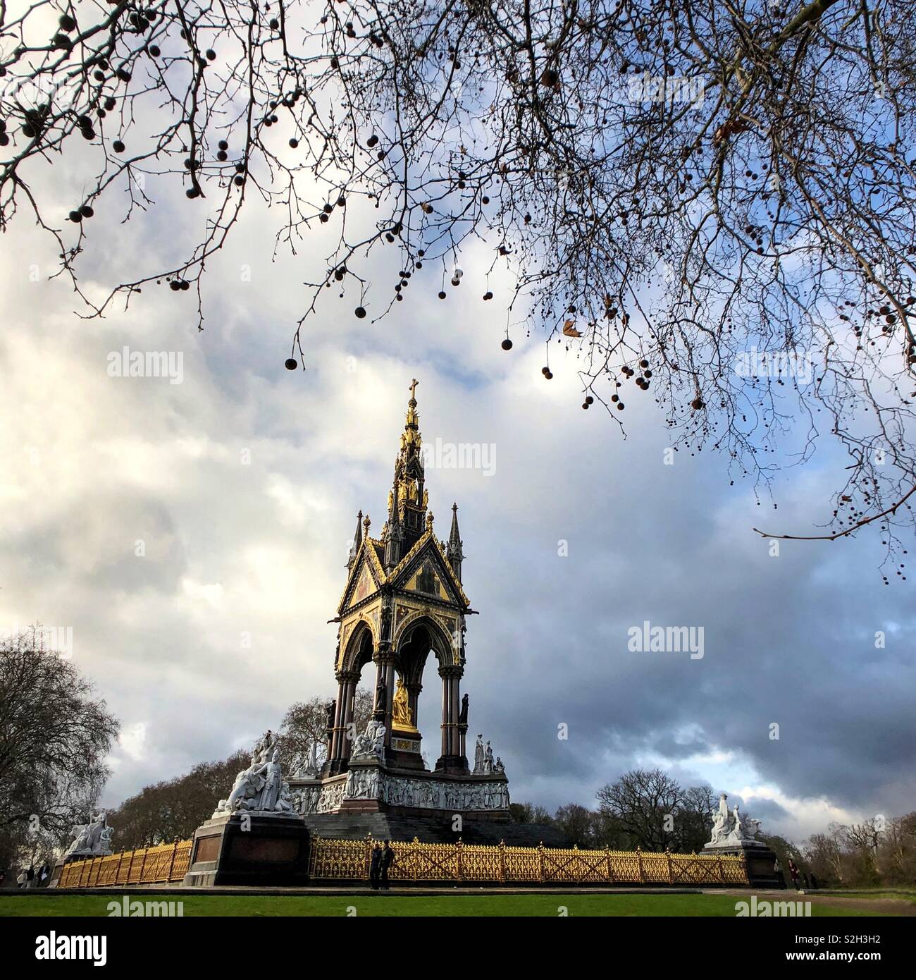 Prince Albert memorial Stock Photo - Alamy