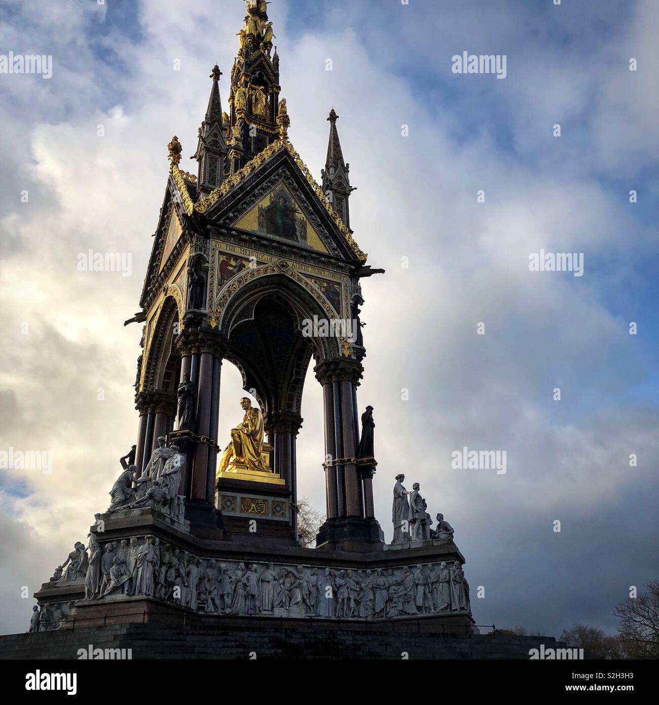 Prince Albert memorial Stock Photo - Alamy
