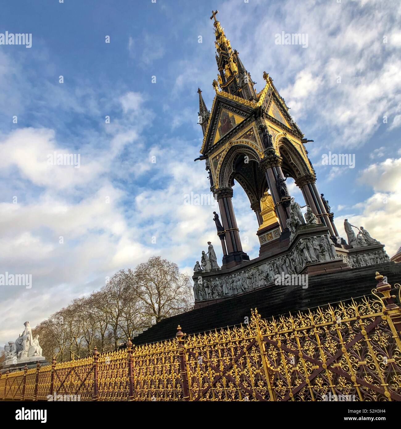 Prince Albert Memorial Stock Photo - Alamy