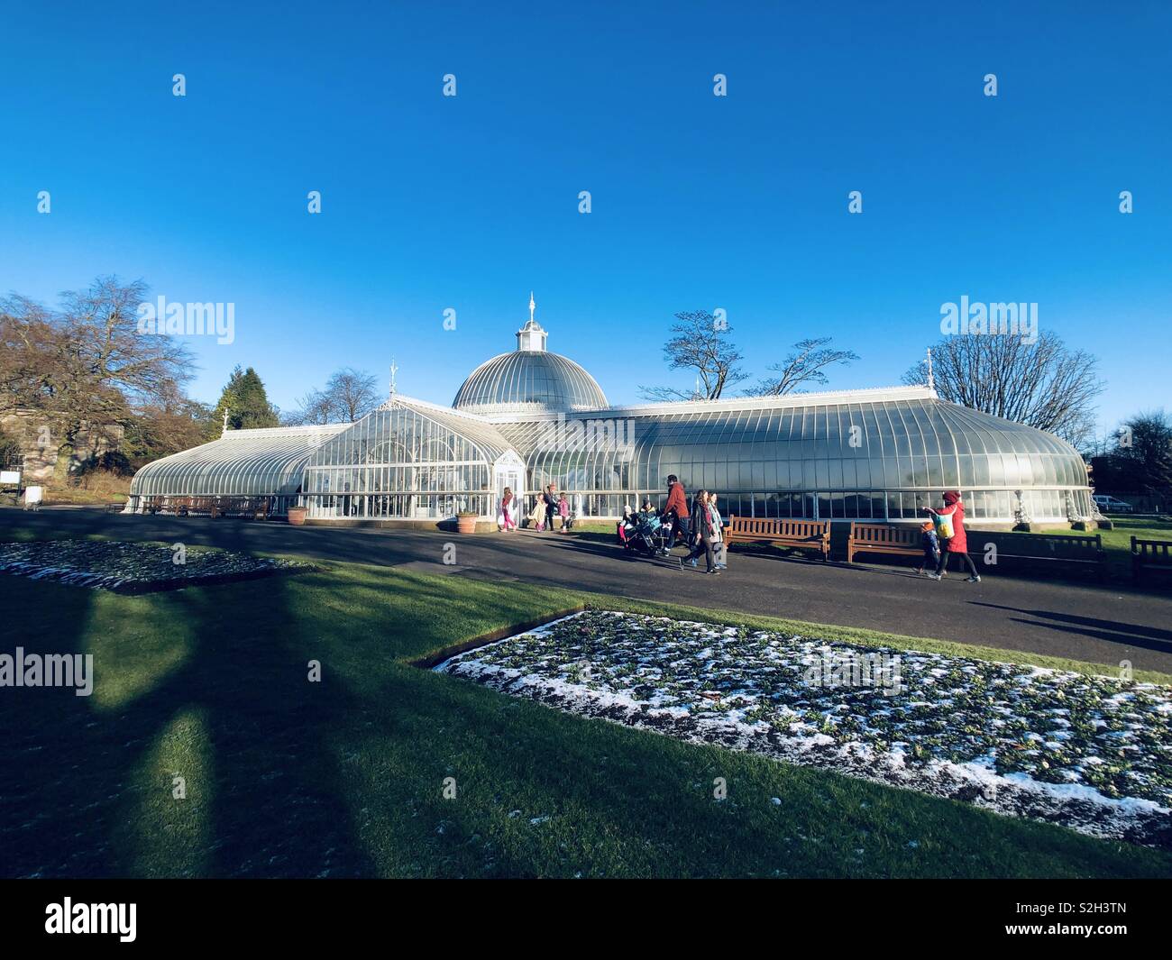 The Kibble Palace, Glasgow Botanic Gardens. Scotland. UK Stock Photo ...