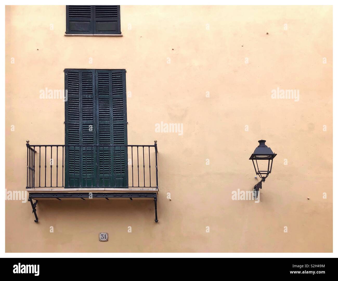 Mediterranean window shutters hi-res stock photography and images - Alamy