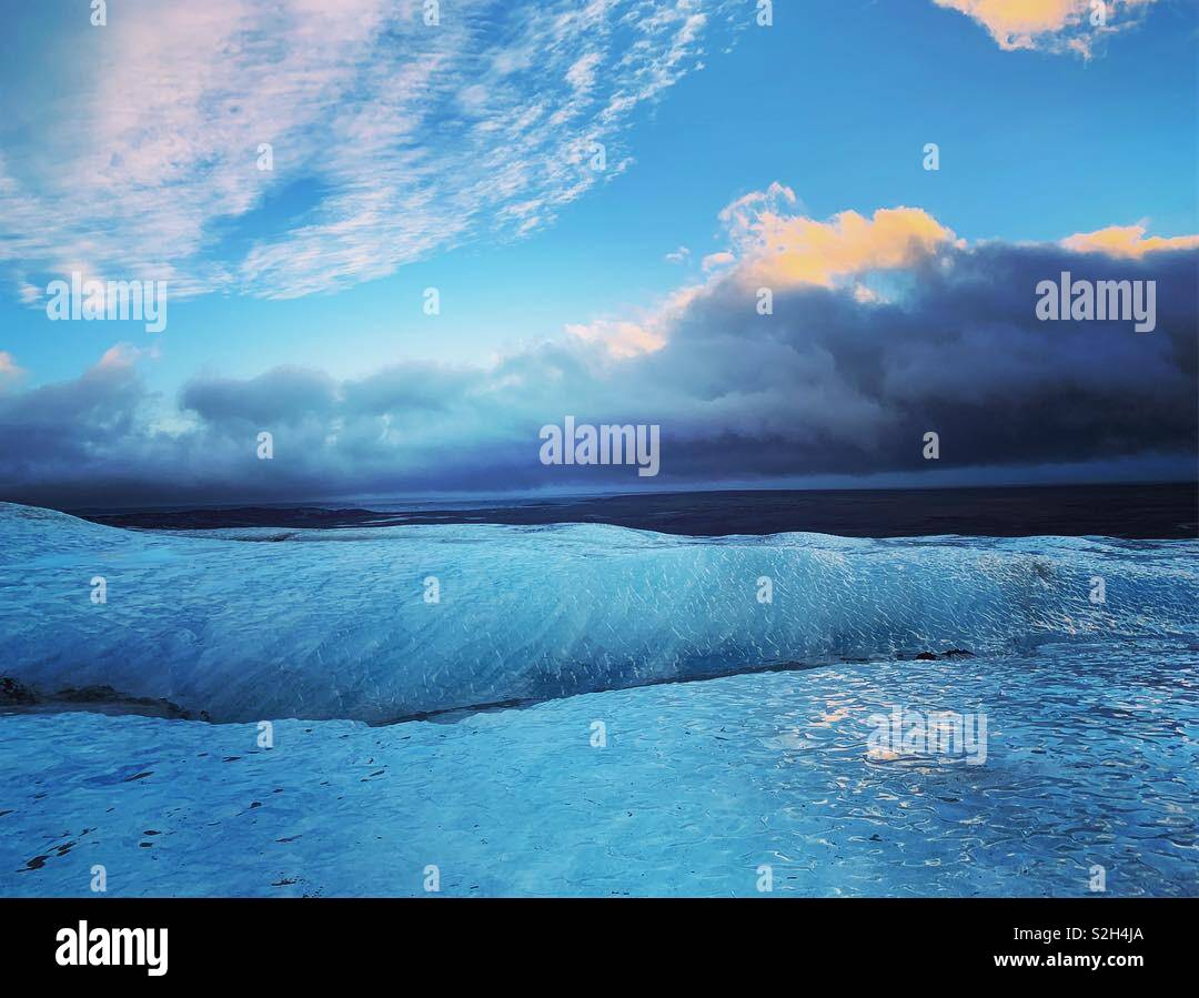 Ice ravine hi-res stock photography and images - Alamy