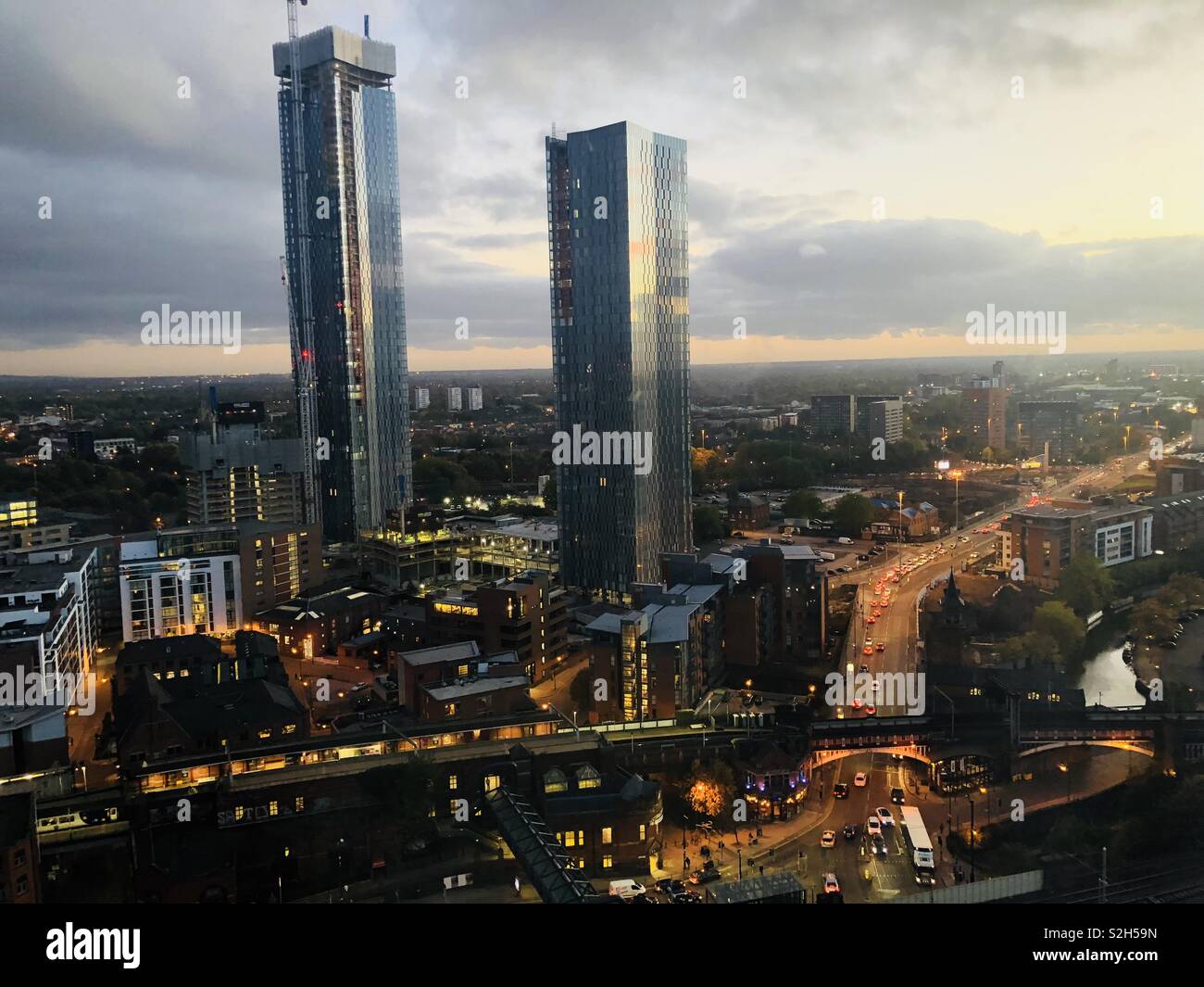 Hilton hotel manchester hi-res stock photography and images - Alamy