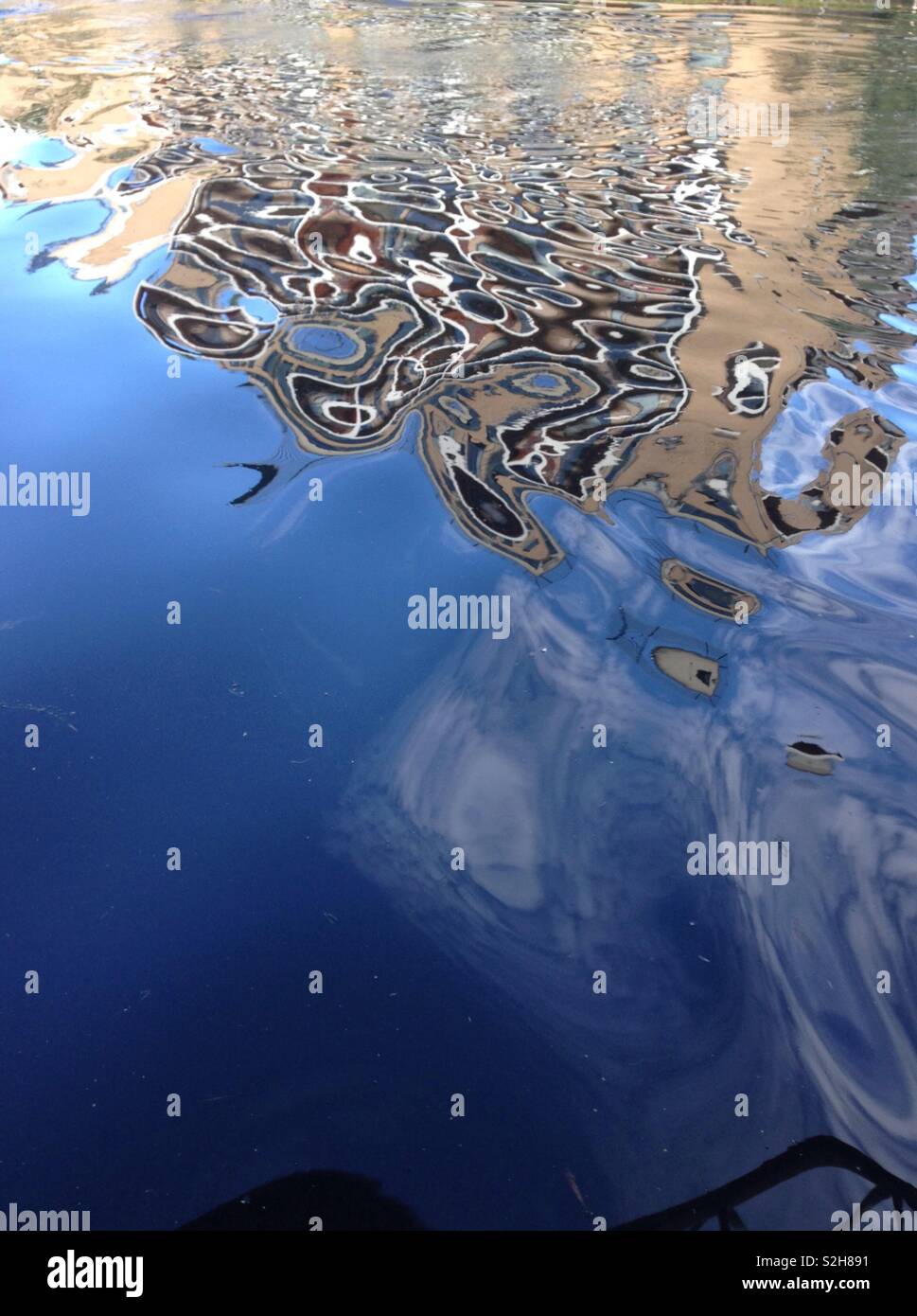 Ripples on water Stock Photo - Alamy