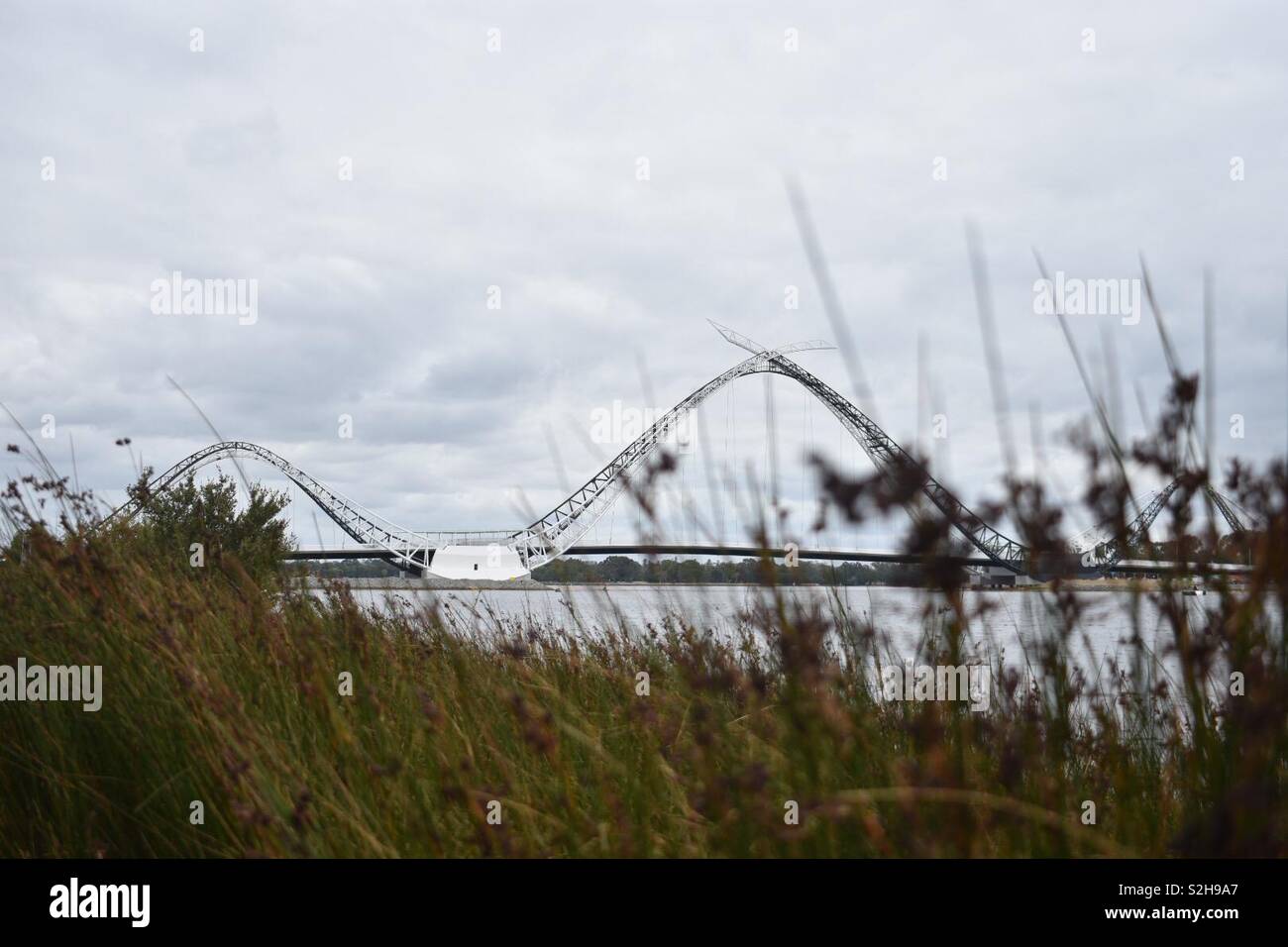 Perth stadium bridge, low shot Stock Photo - Alamy