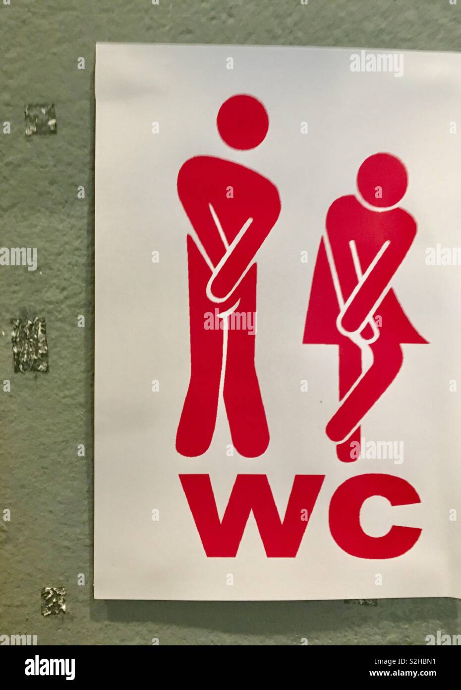 Public toilets sign Stock Photo - Alamy