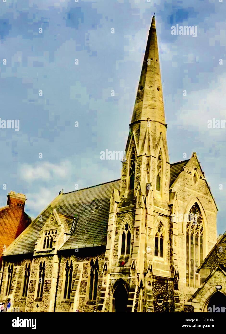 Church and mosque hi-res stock photography and images - Alamy