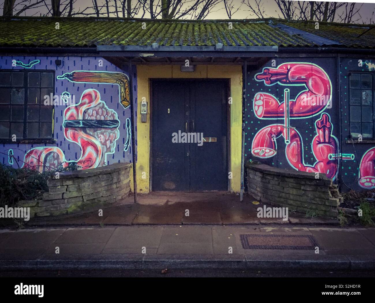 East London Street Art, Hackney, London Stock Photo - Alamy