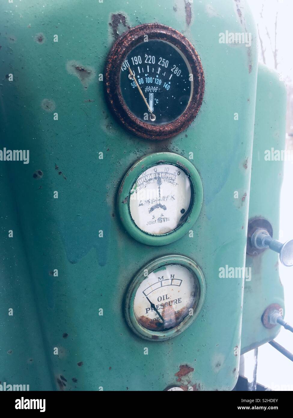 Tractor gauges hi-res stock photography and images - Alamy