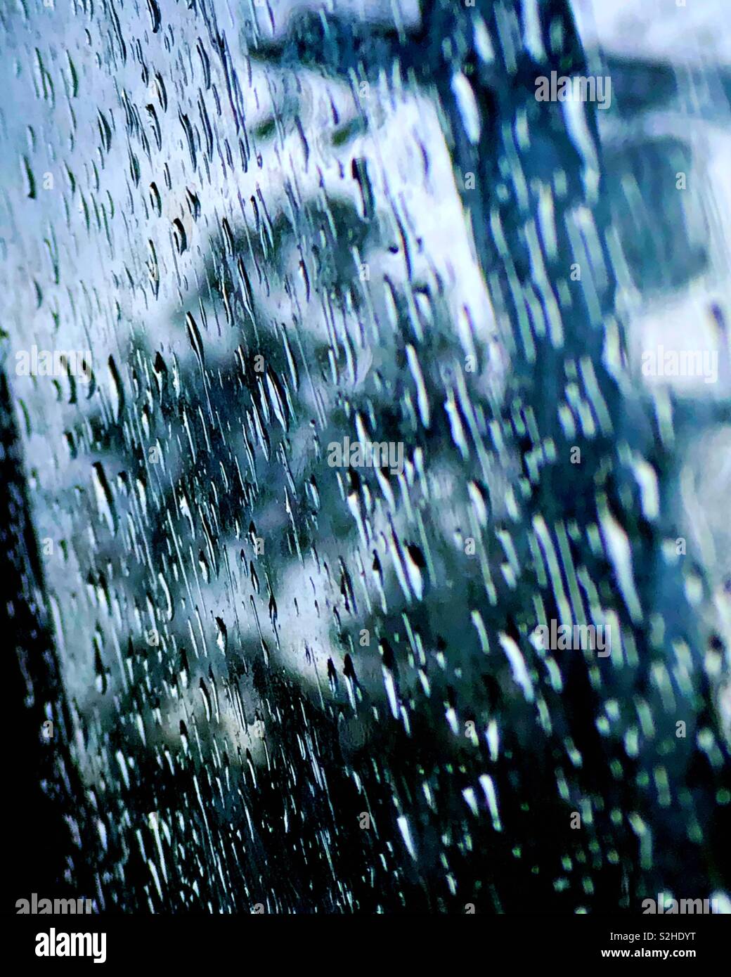 Dark Rainy Window
