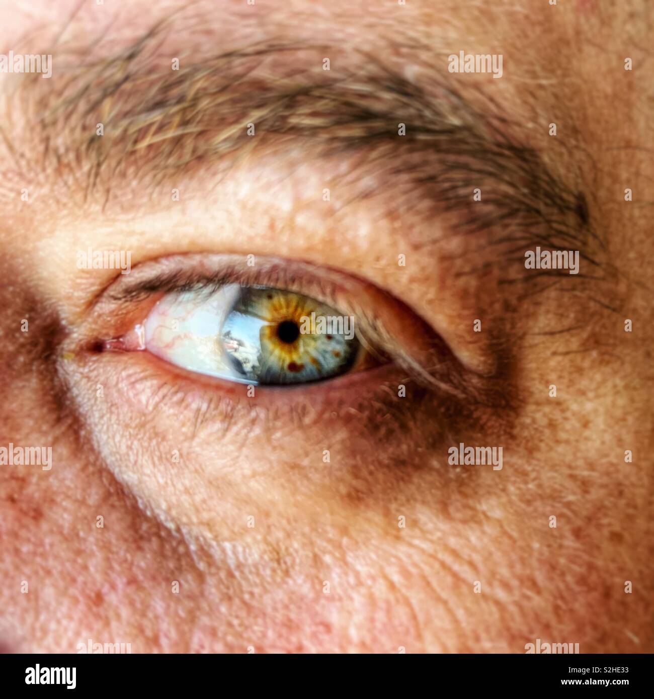 Eye man hi-res stock photography and images - Alamy