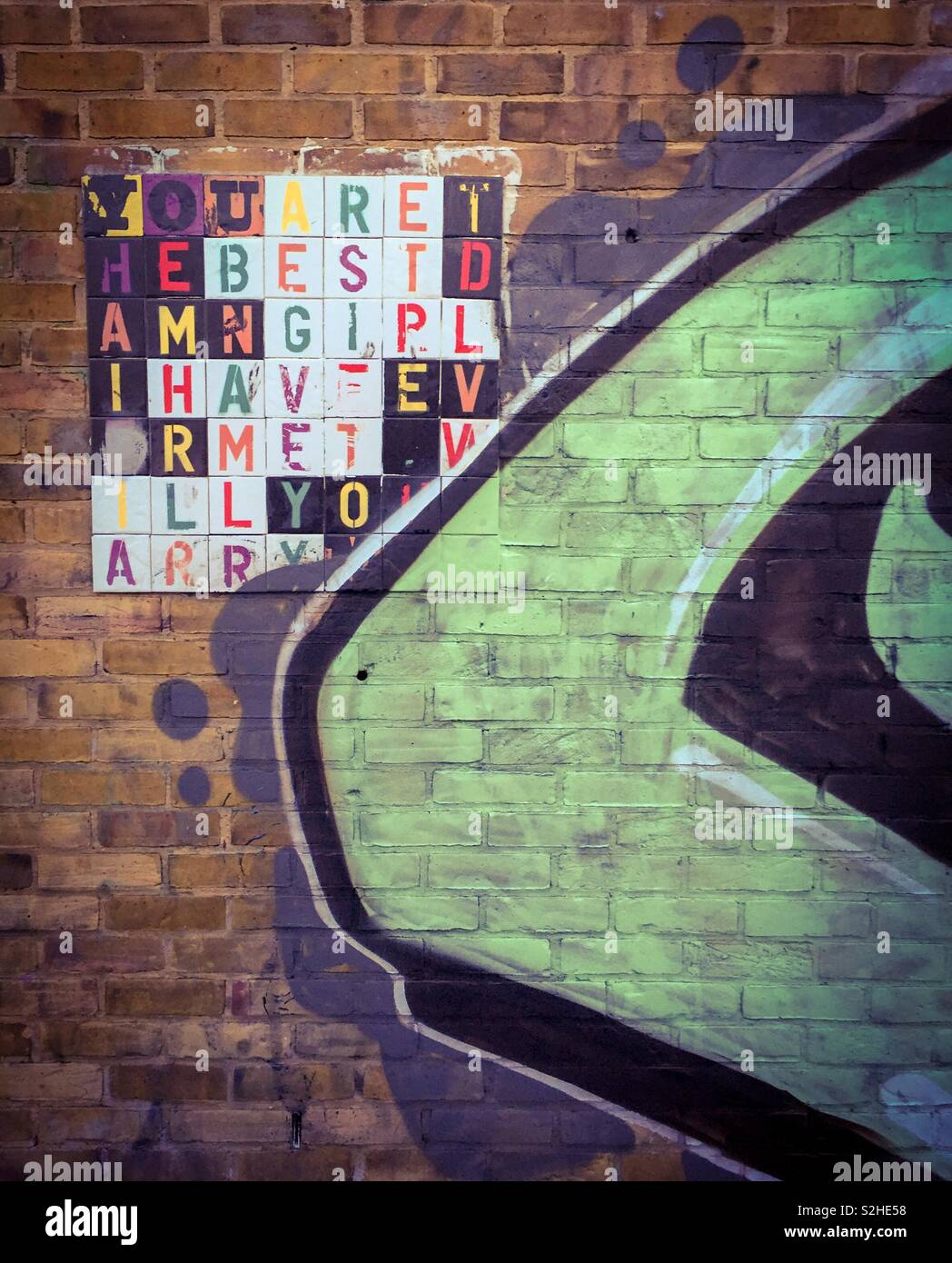 East London Street Art, Hackney, London Stock Photo - Alamy