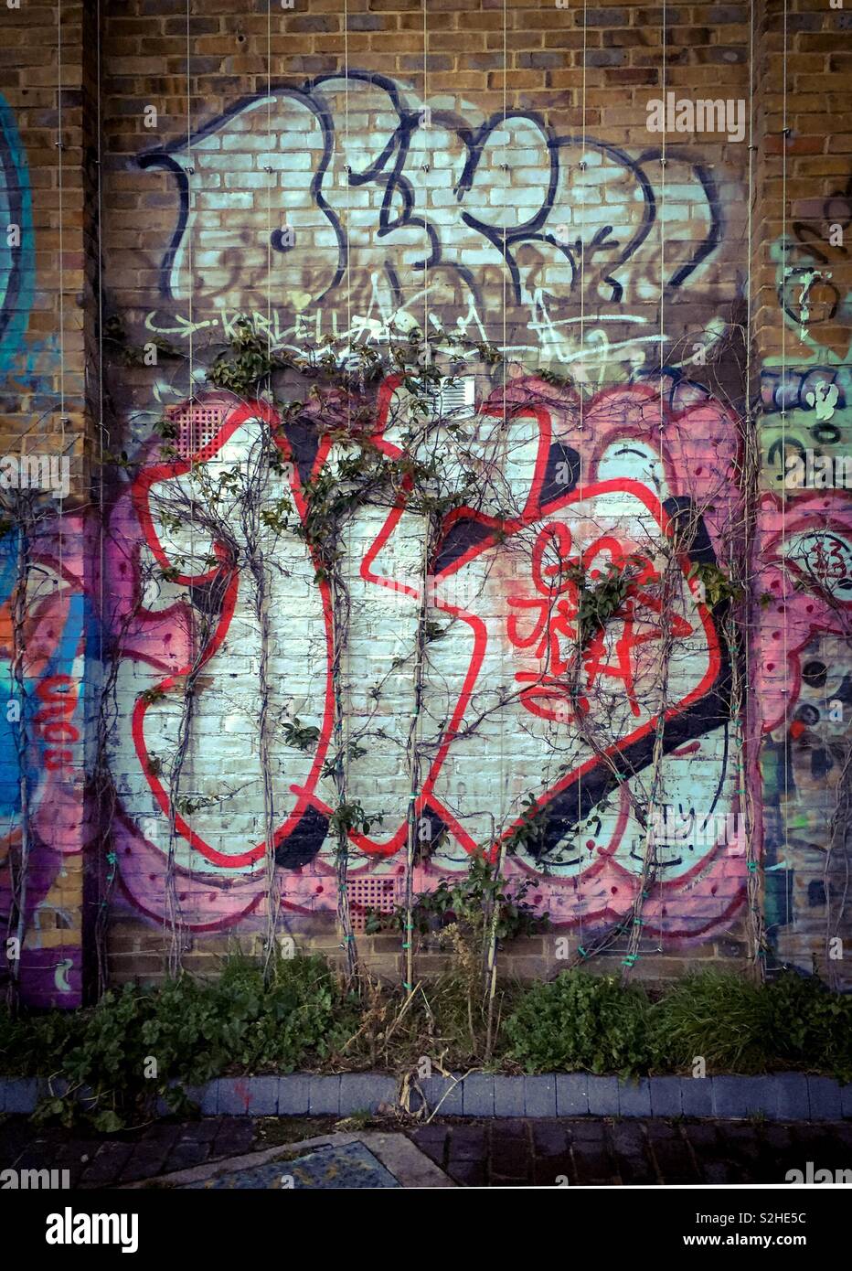 East London Street Art, Hackney, London Stock Photo - Alamy