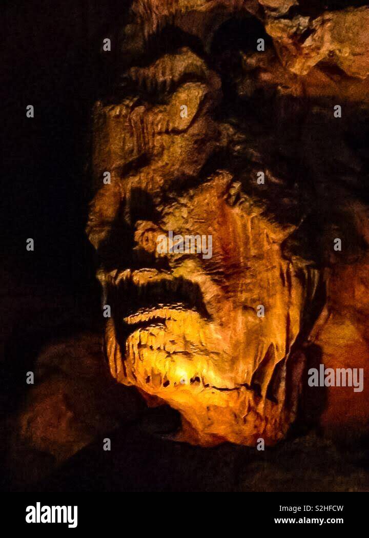 Face of Stone Stock Photo - Alamy
