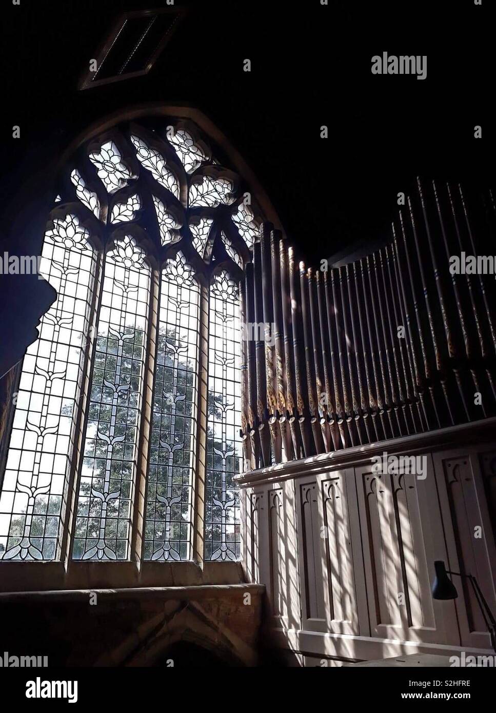 Light through church window Stock Photo - Alamy