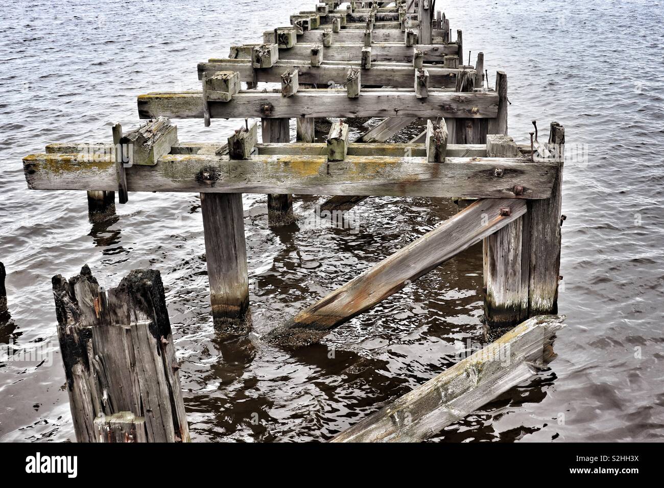 Remains of a pier hi-res stock photography and images - Alamy