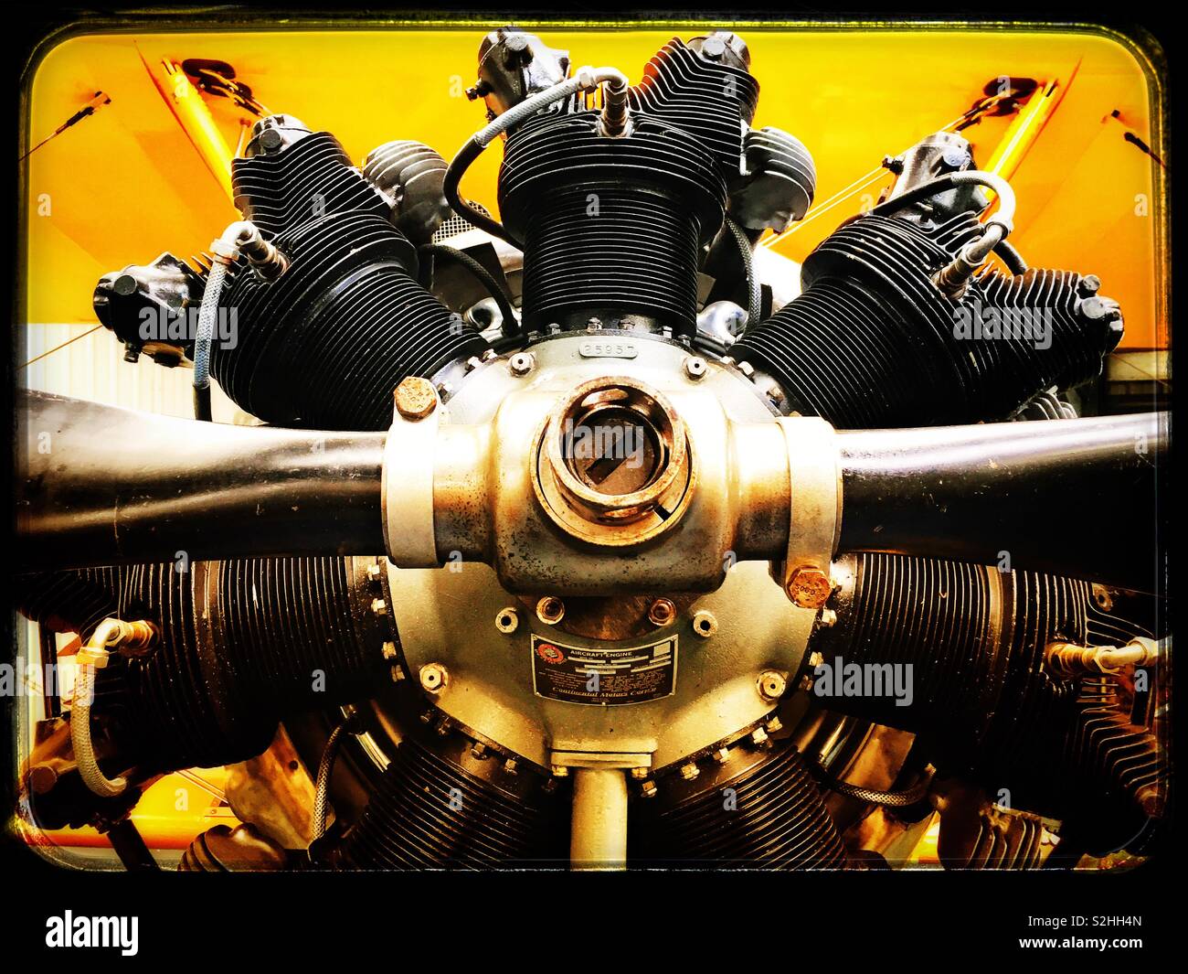 Boeing stearman engine propeller hi-res stock photography and images ...