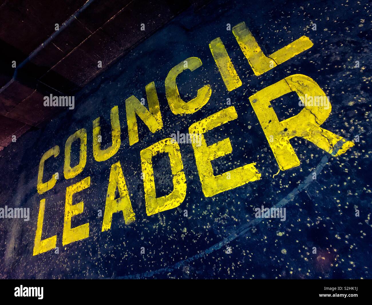 Council parking space hi-res stock photography and images - Alamy