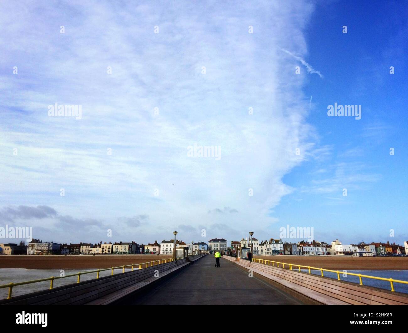 Deal pier on the Kent coast, UK Stock Photo - Alamy
