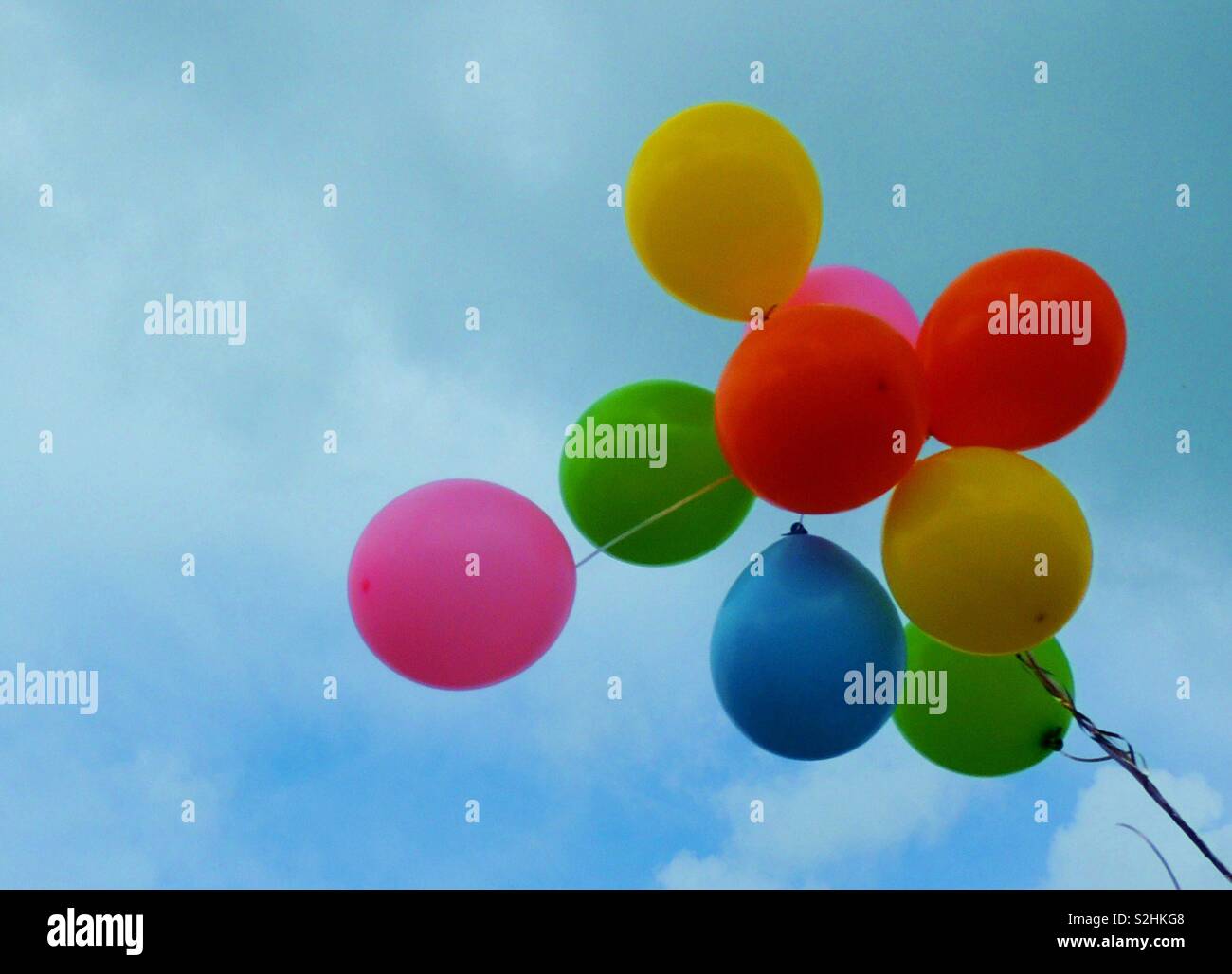 Balloons sky hi-res stock photography and images - Alamy