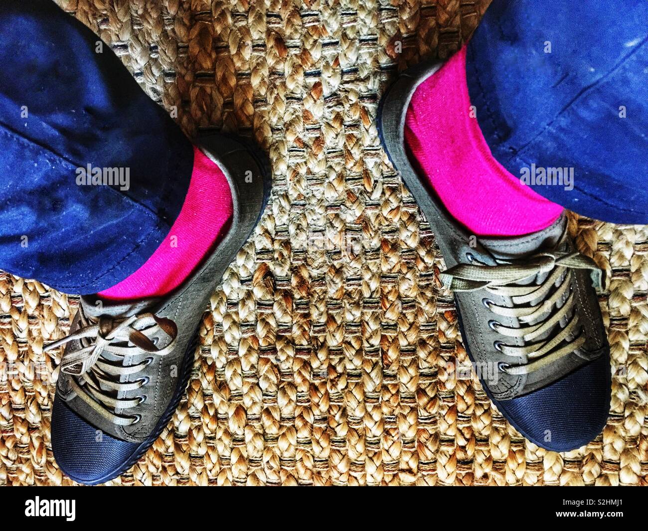 Red socks hi-res stock photography and images - Alamy