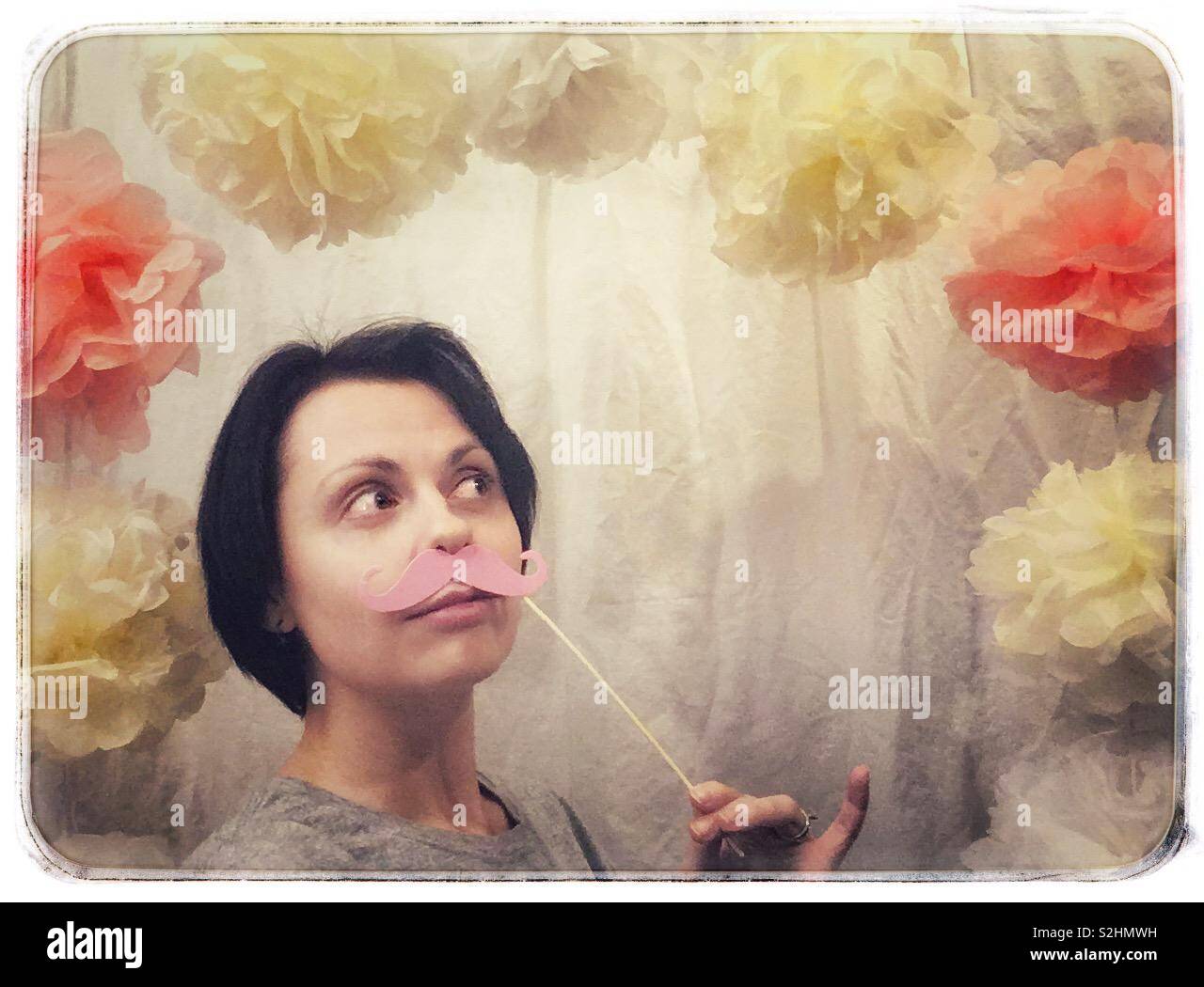 Photo booth fun Stock Photo - Alamy