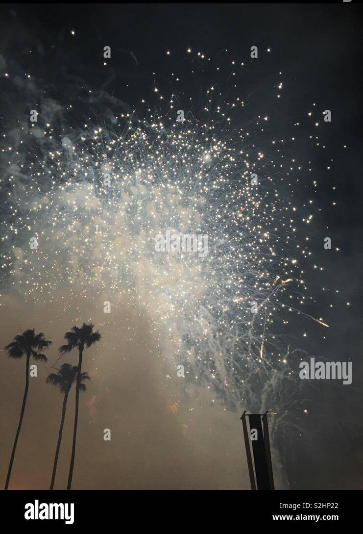 Fireworks night sky hi-res stock photography and images - Alamy