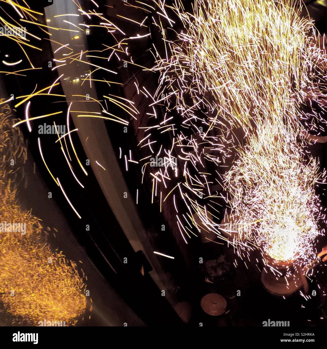 Reflection fire hi-res stock photography and images - Alamy