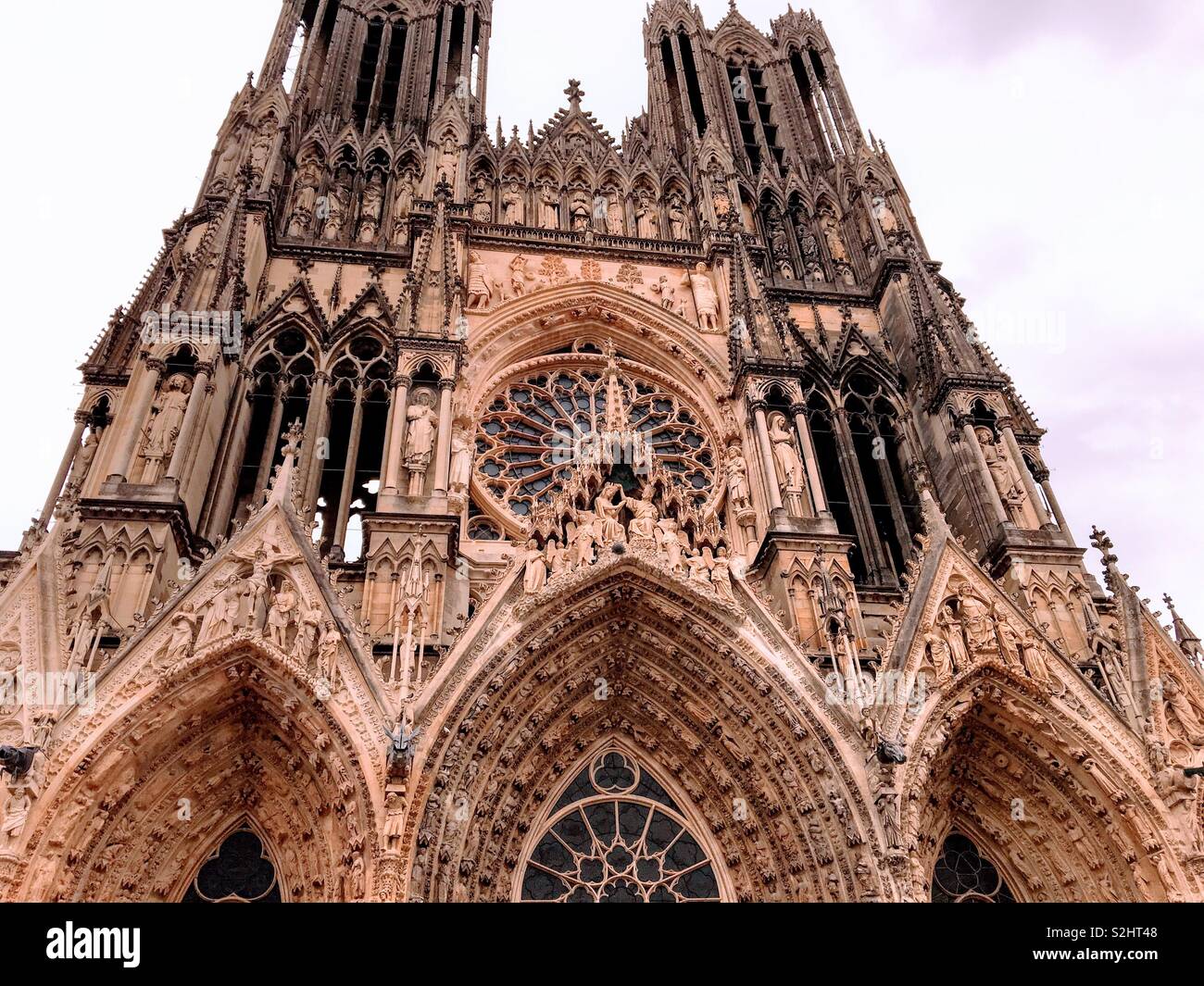Reims Cathedral France Stock Photos & Reims Cathedral France Stock ...