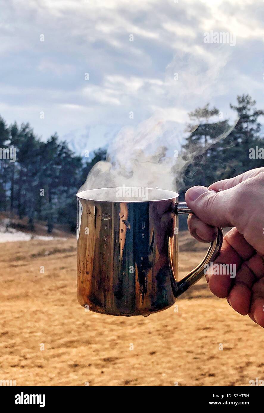 Coffee mug steam hi-res stock photography and images - Alamy