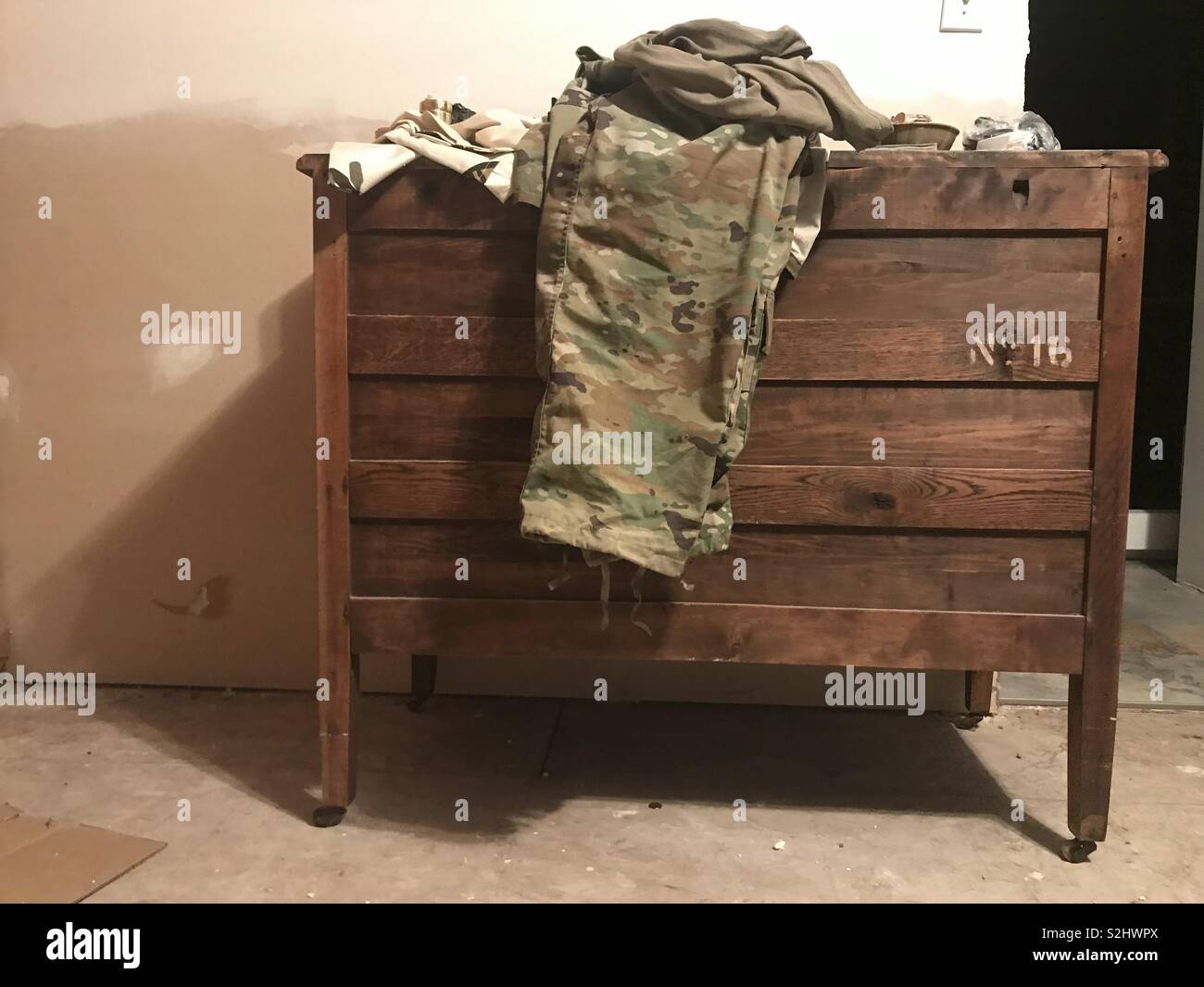 A soldier’s life Stock Photo - Alamy