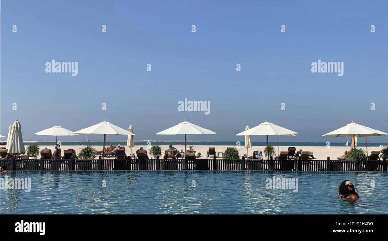 African Queen Swimming Stock Photo - Alamy