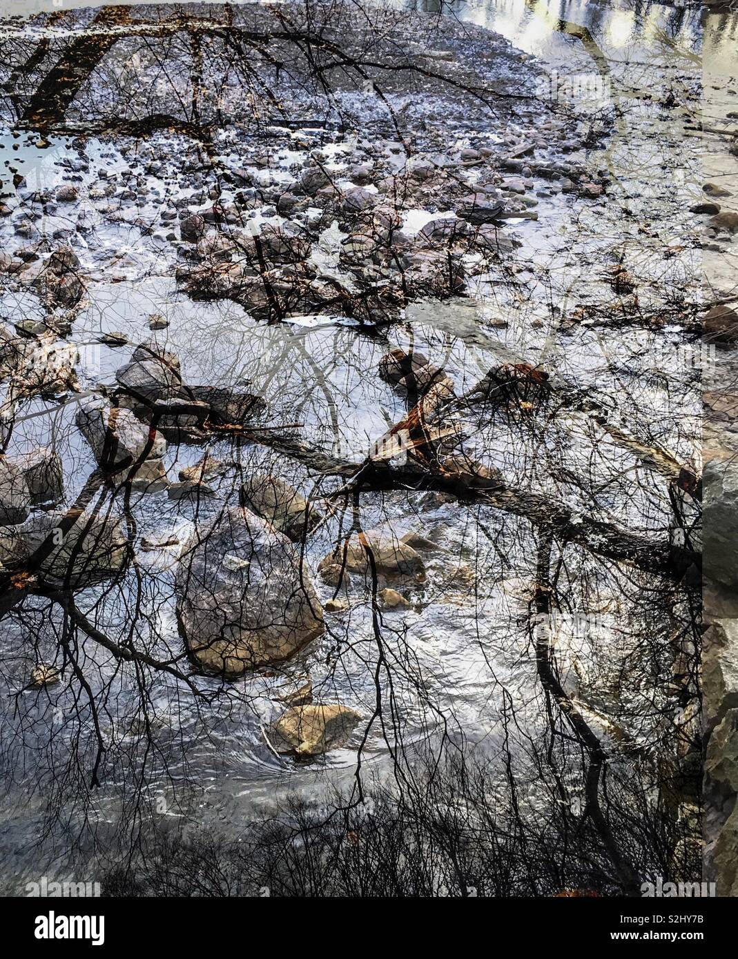 Water and rocks Stock Photo - Alamy