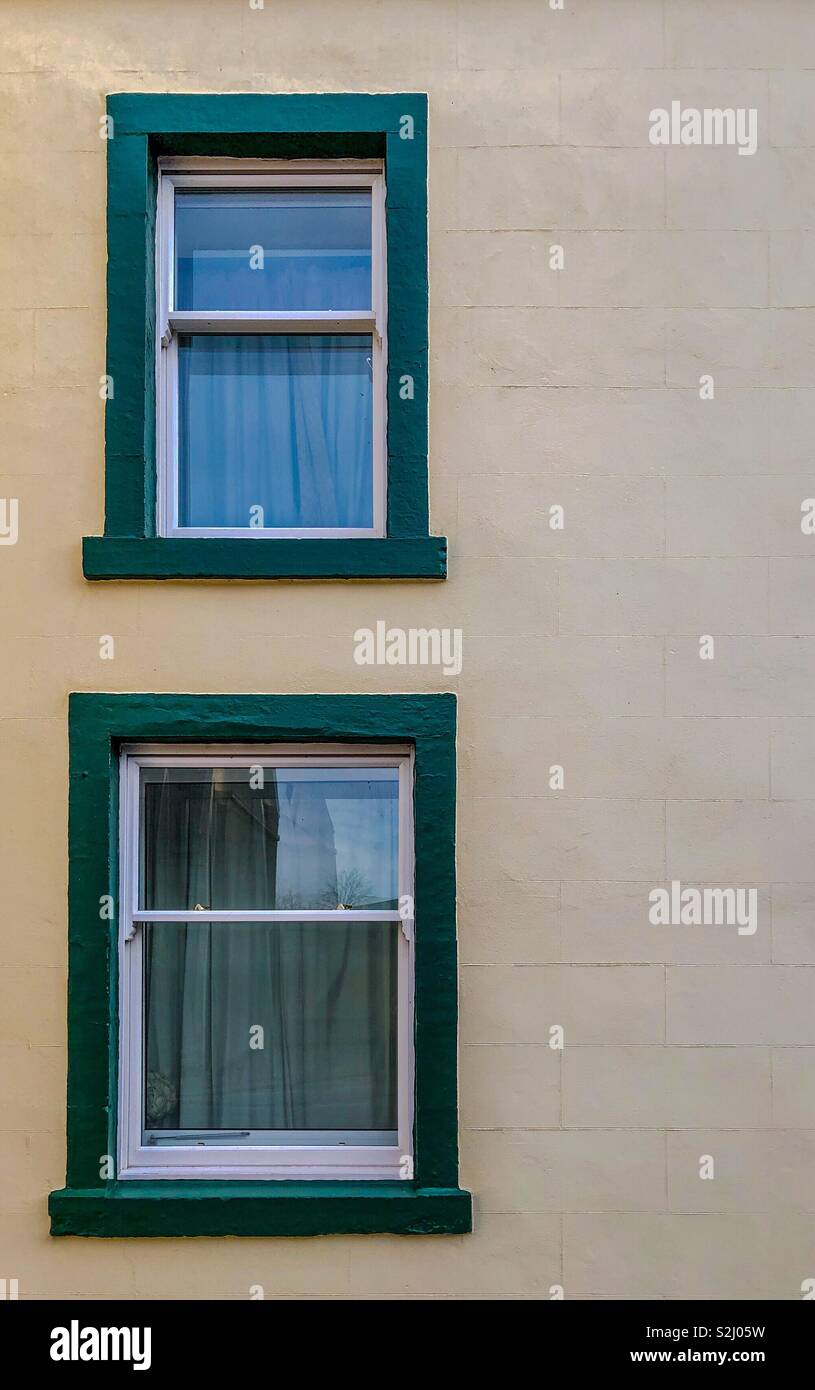 Windows green pastel pastels hi-res stock photography and images - Alamy