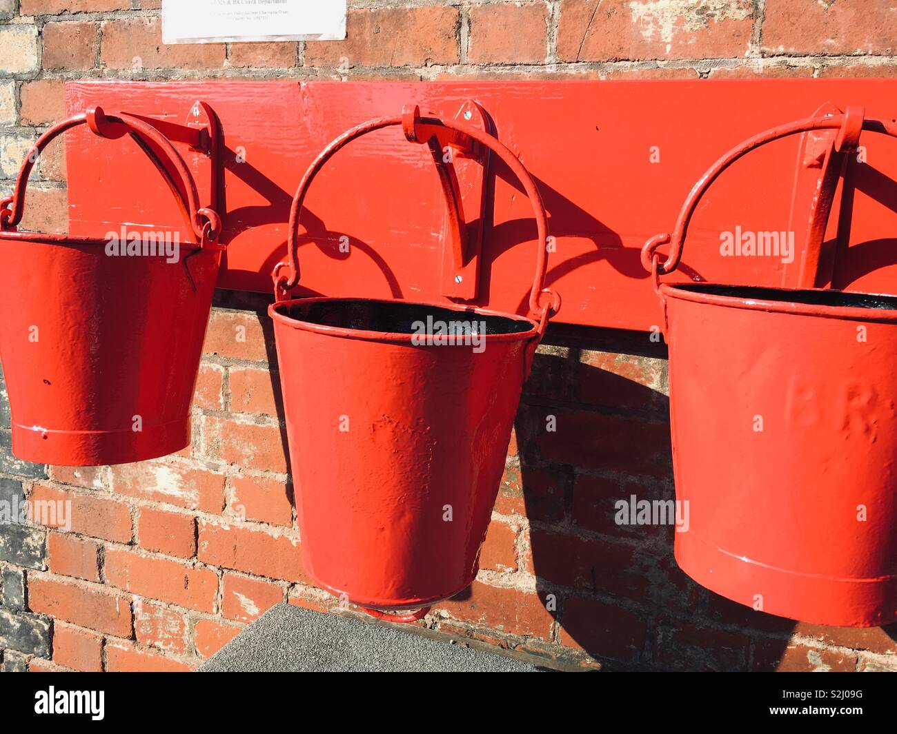 Old Fire Buckets High Resolution Stock Photography and Images - Alamy