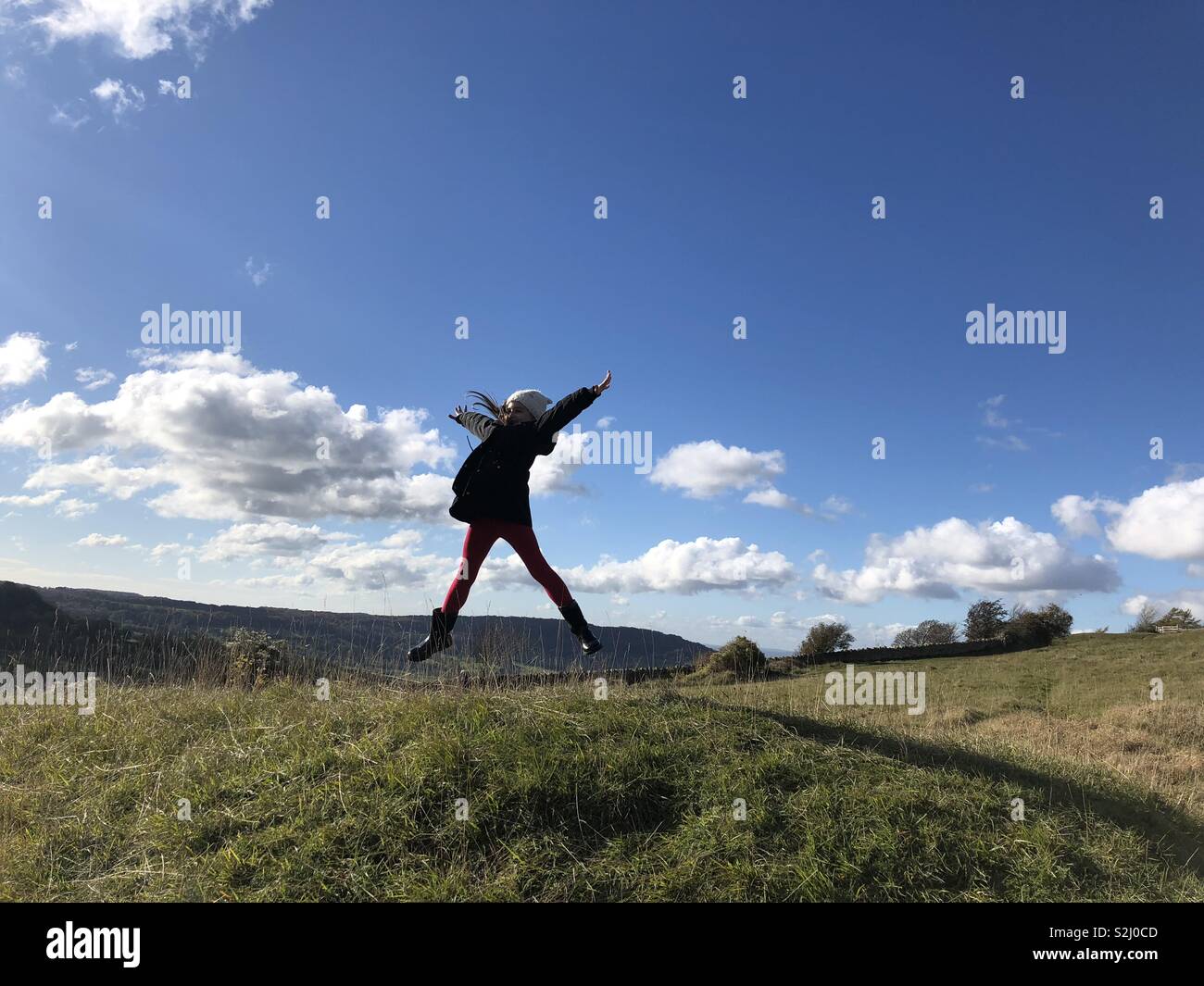 How high can I jump Stock Photo - Alamy