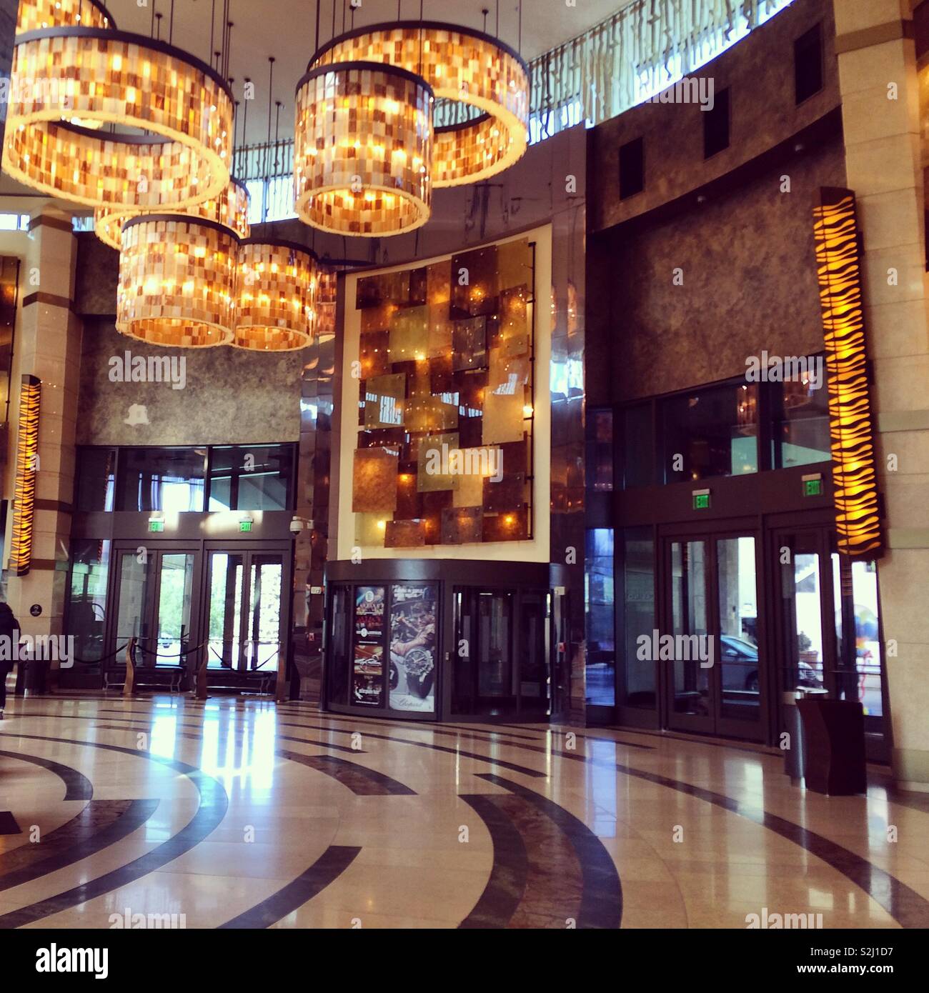Lobby, Fox Tower, Foxwoods Resort Casino, Mashantucket, Connecticut ...