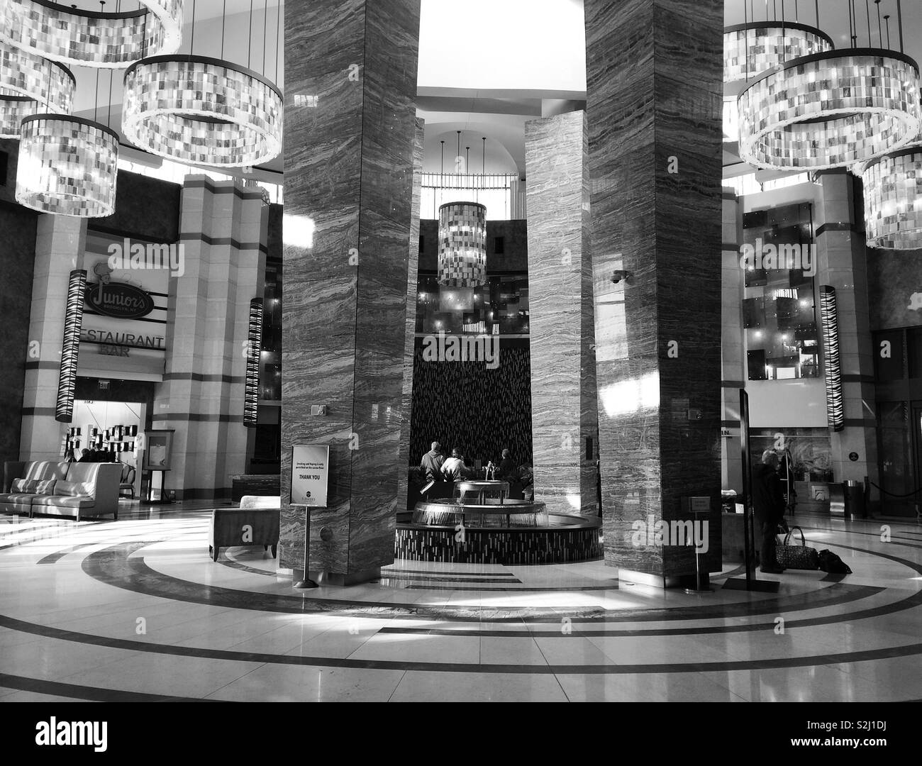 Lobby, Fox Tower, Foxwoods Resort Casino, Mashantucket, Connecticut ...