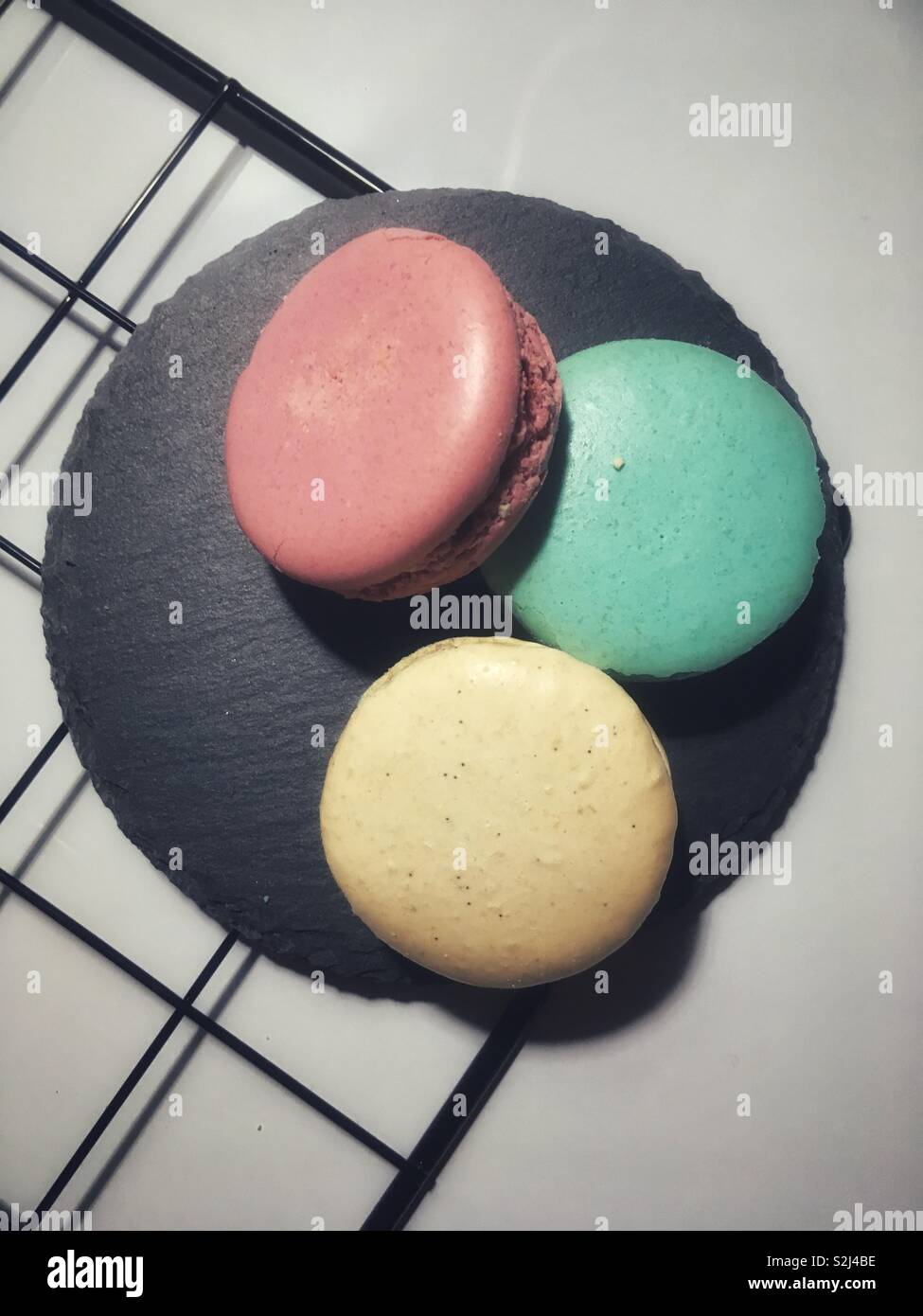 Stilllife with Macarons Stock Photo - Alamy