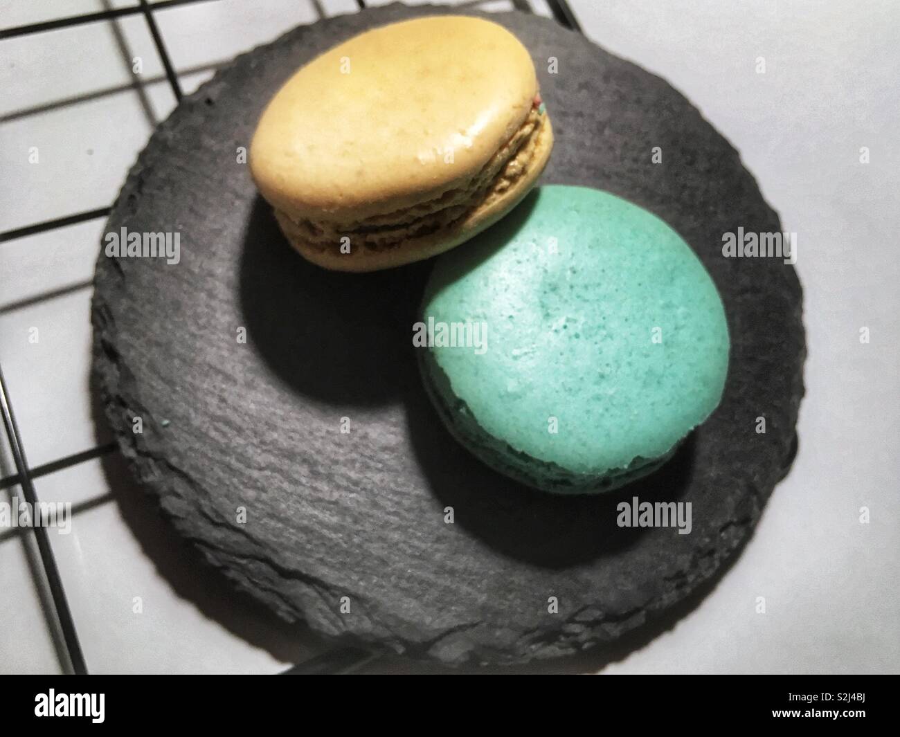 Stilllife with Macarons Stock Photo - Alamy