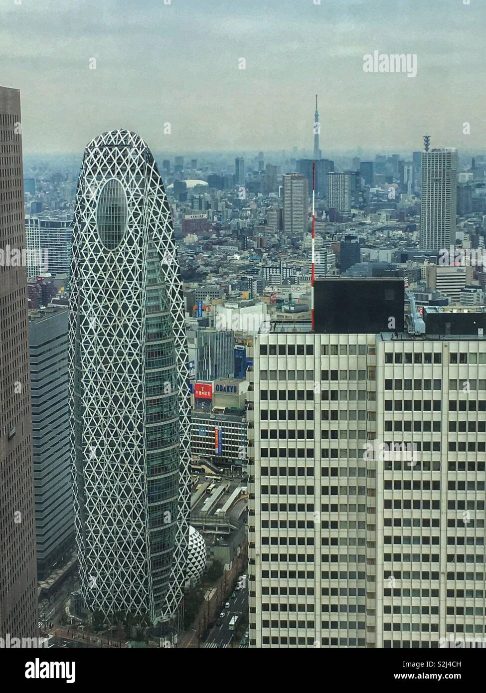 View of Tokyo from the Metropolitan Government Building viewing ...