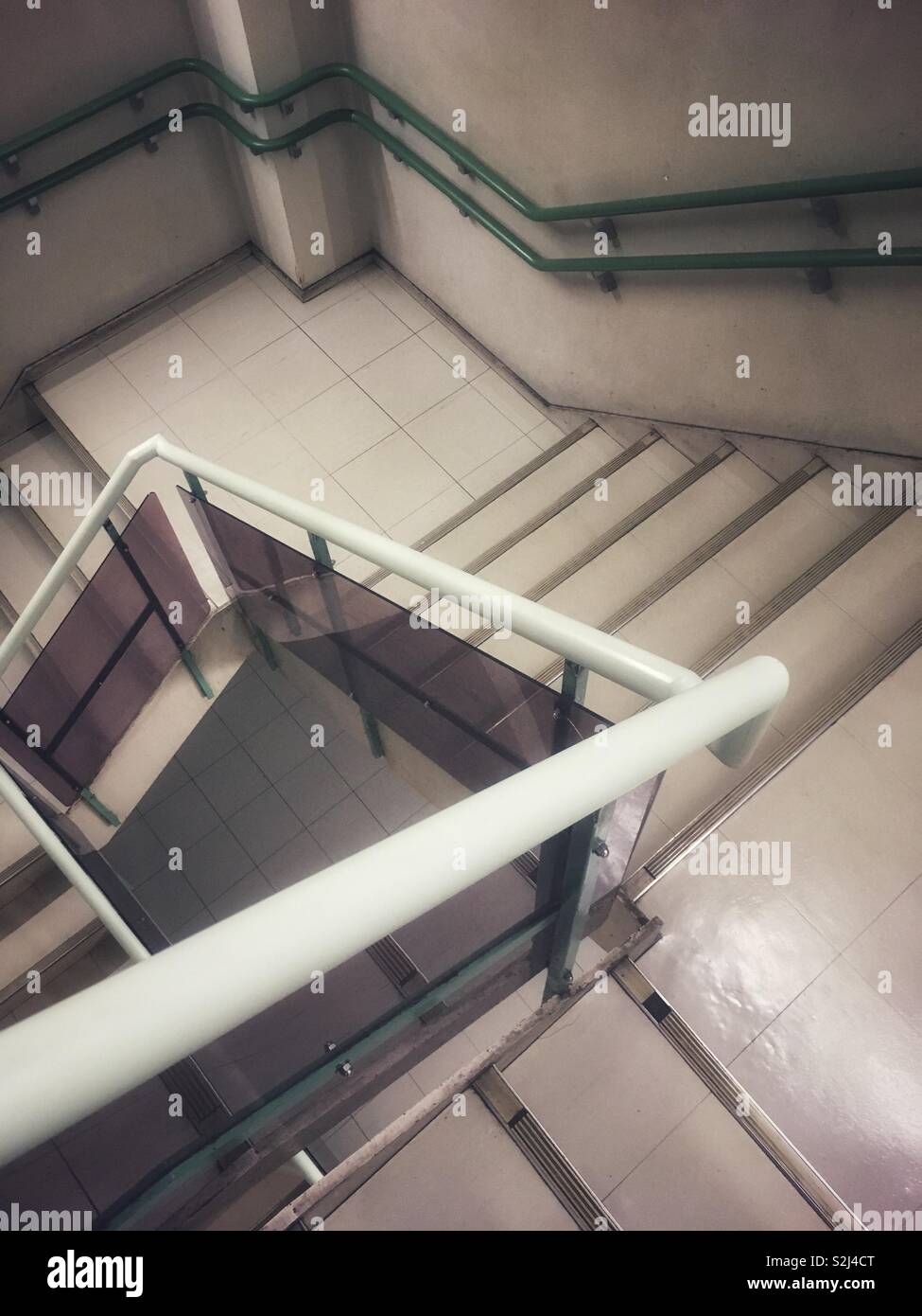 Eerie staircase hi-res stock photography and images - Alamy