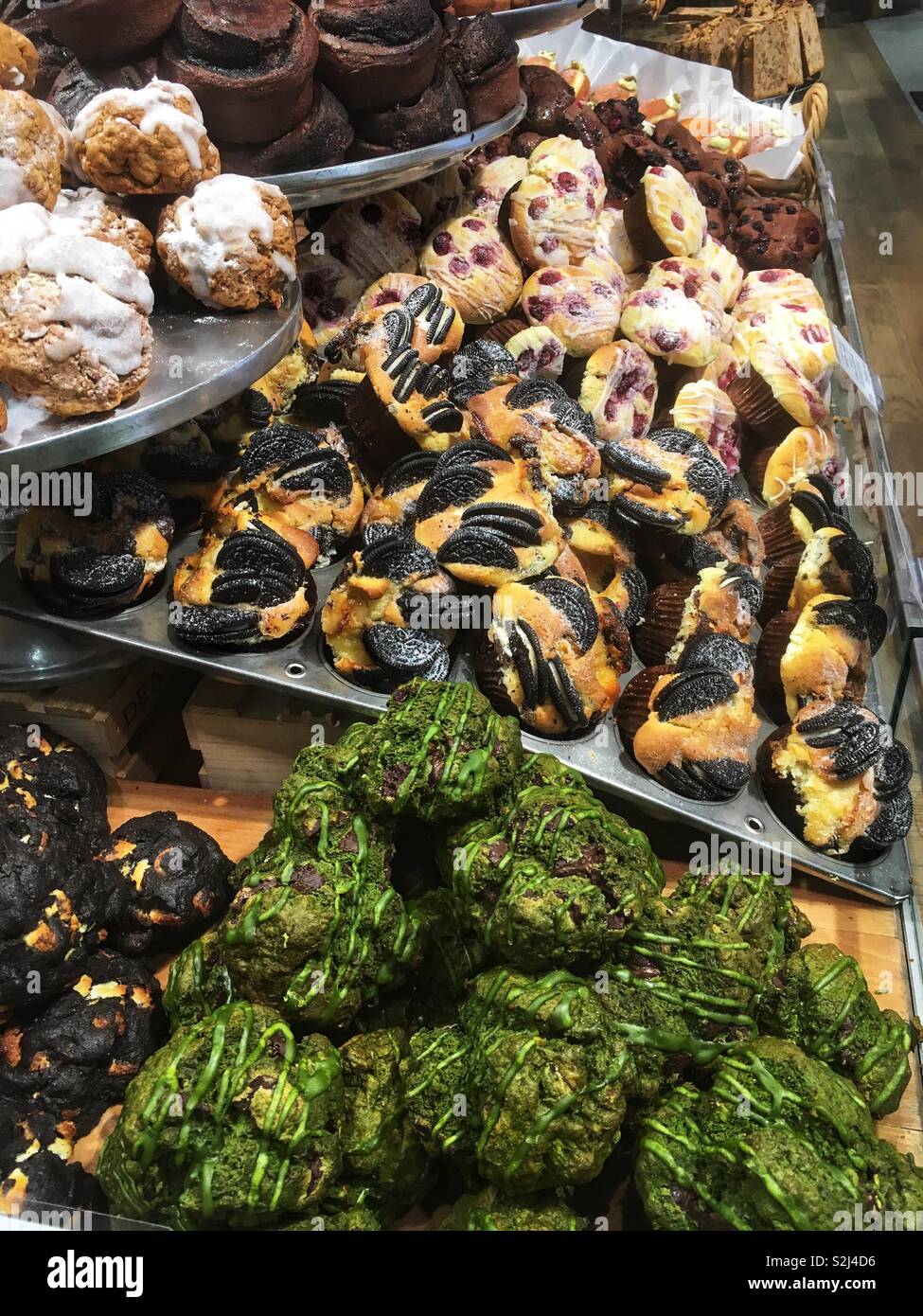 Display of pastries Stock Photo - Alamy