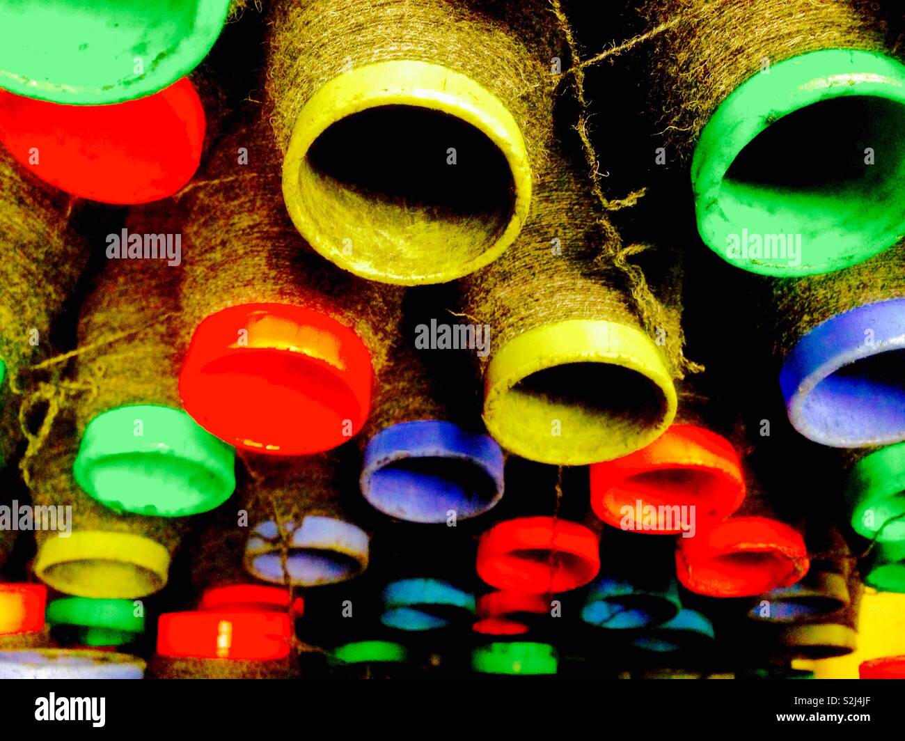 Yarn spindles hi-res stock photography and images - Alamy